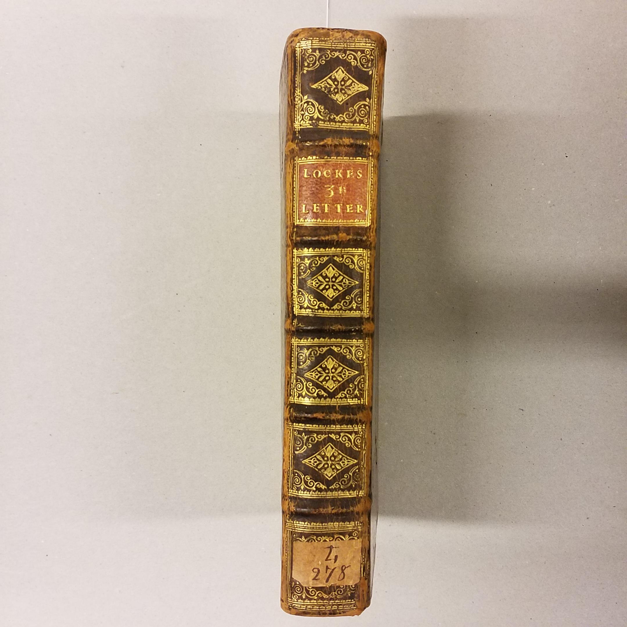 Lot 385 - Locke (John). Mr. Locke's Reply, 1699,