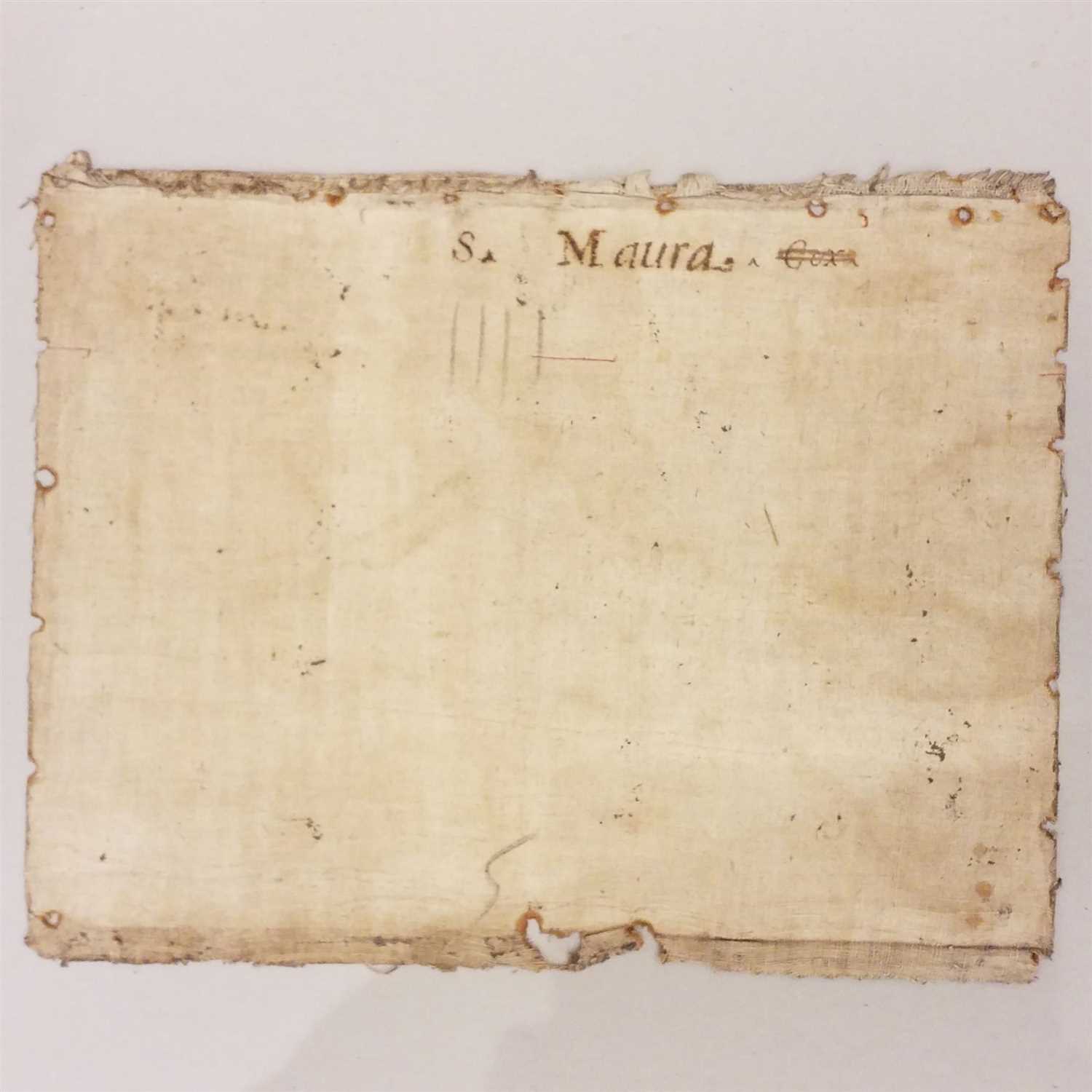 Lot 242 - Manuscript map