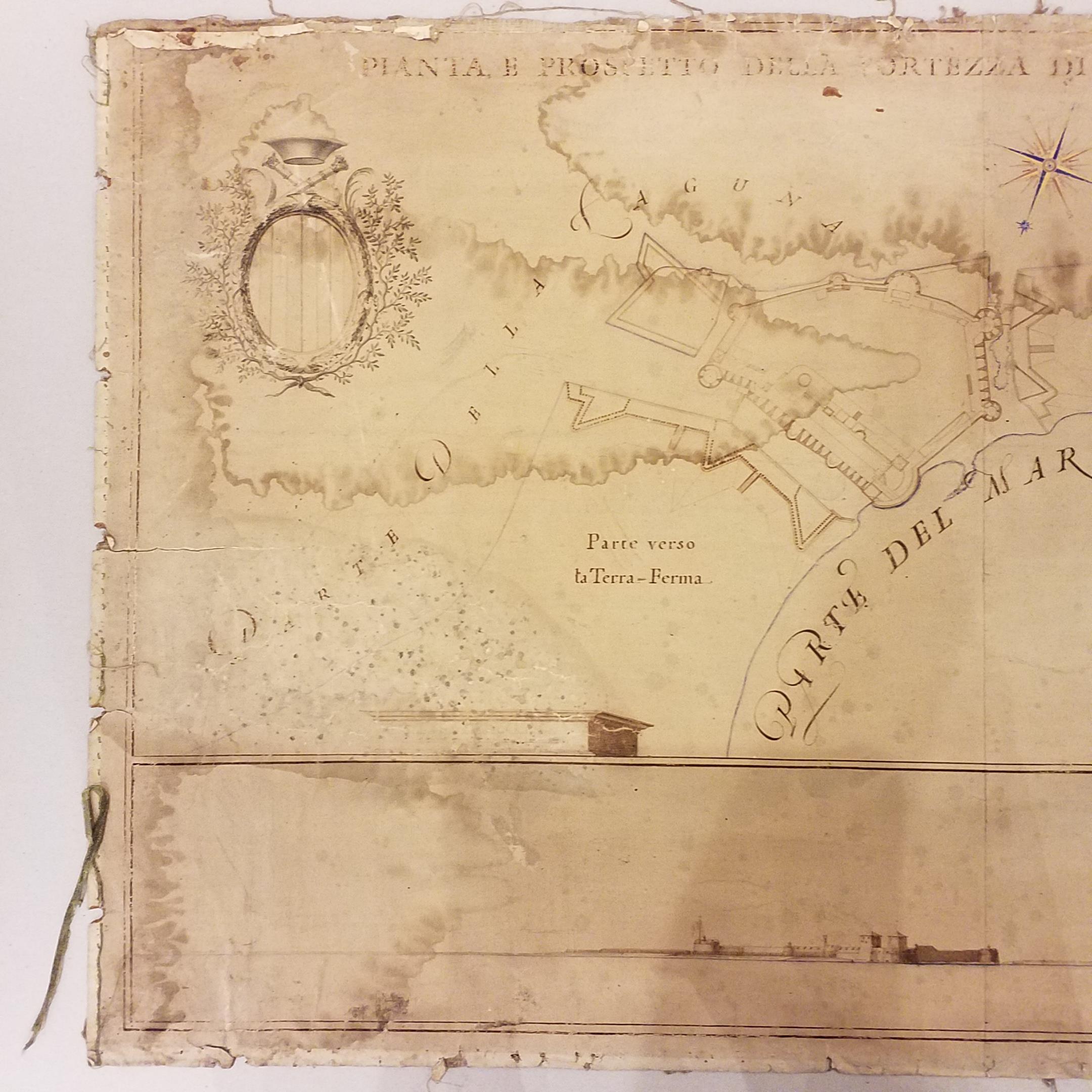 Lot 240 - Manuscript map
