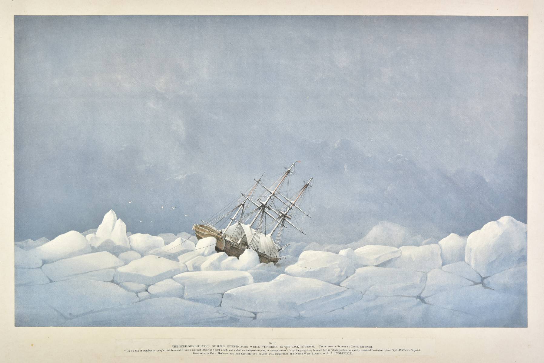 Lot 116 - Cresswell (Samuel Gurney). H. M. S. Phoenix