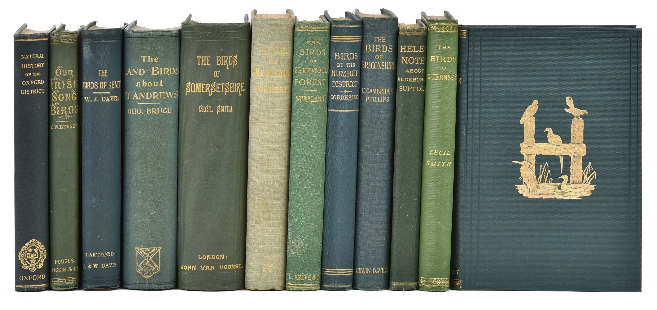 Lot 106 - Smith (Cecil). Birds of Guernsey, 1st