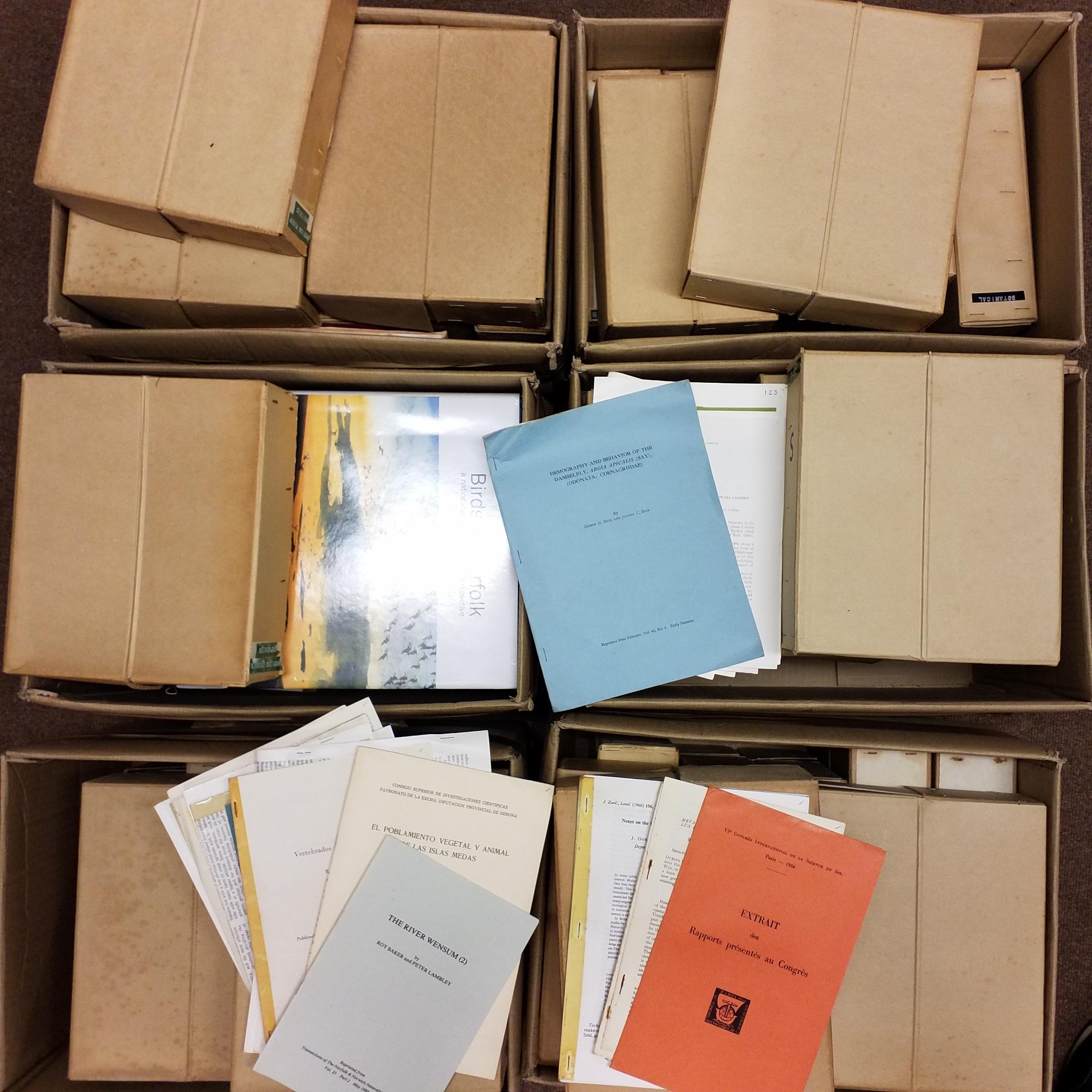 Lot 413 - Natural History Pamphlets.