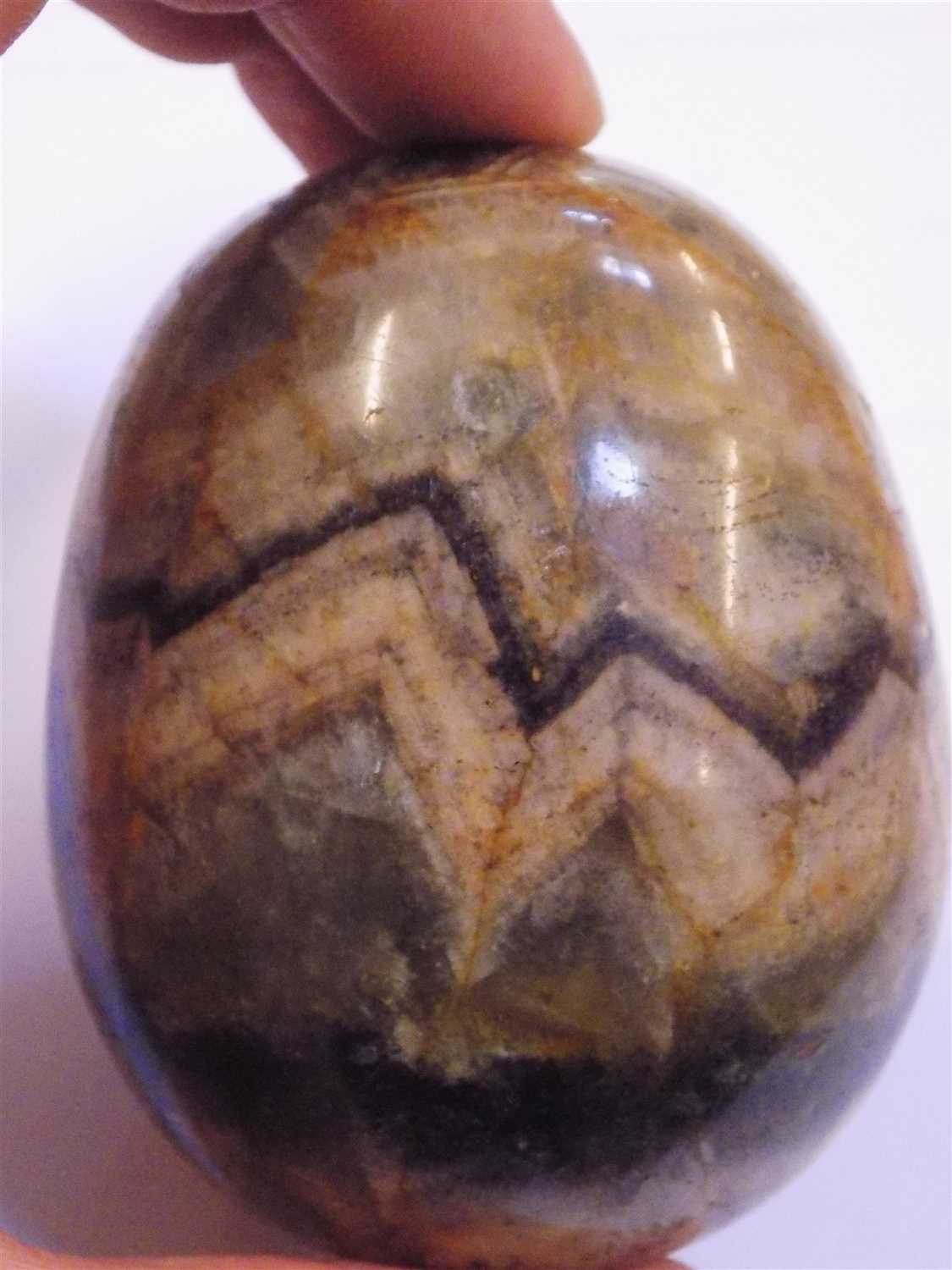 Lot 59 - Blue John. A 19th century Derbyshire Blue