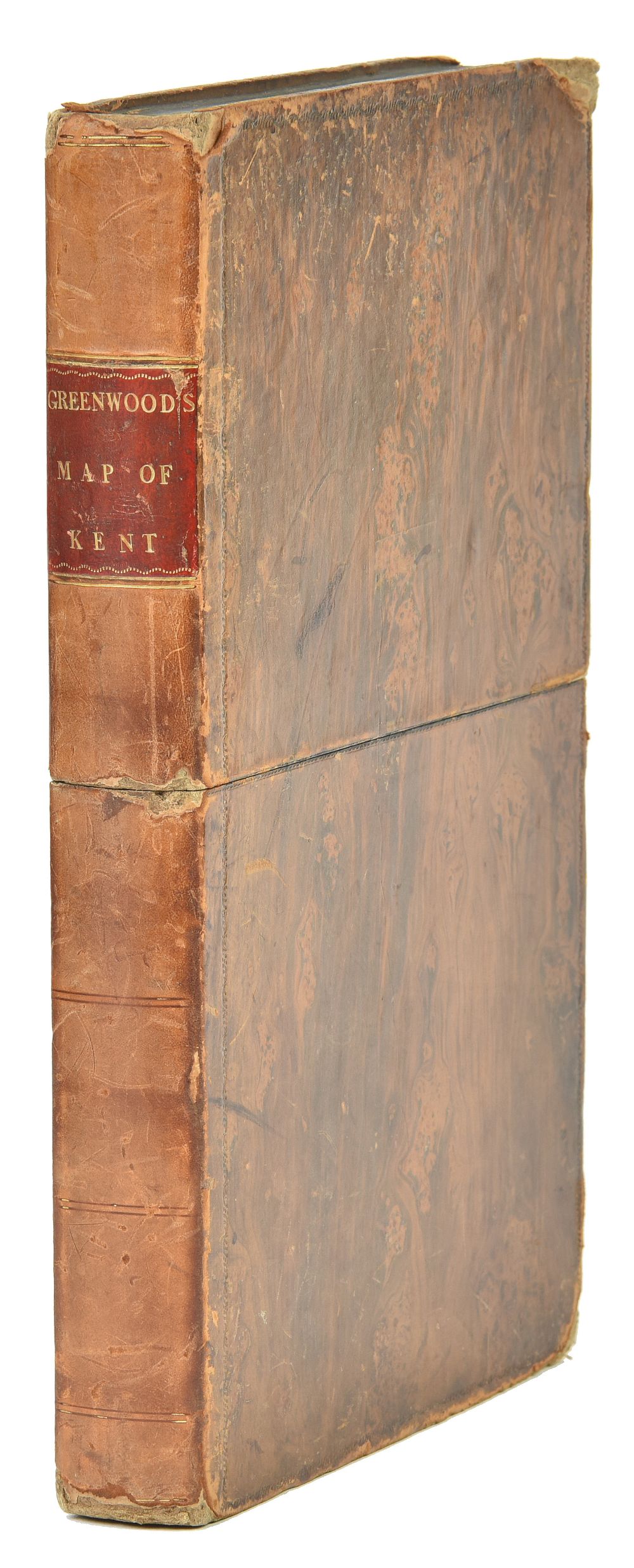 Lot 124 - Kent. Greenwood (C.), Large scale map, 1821