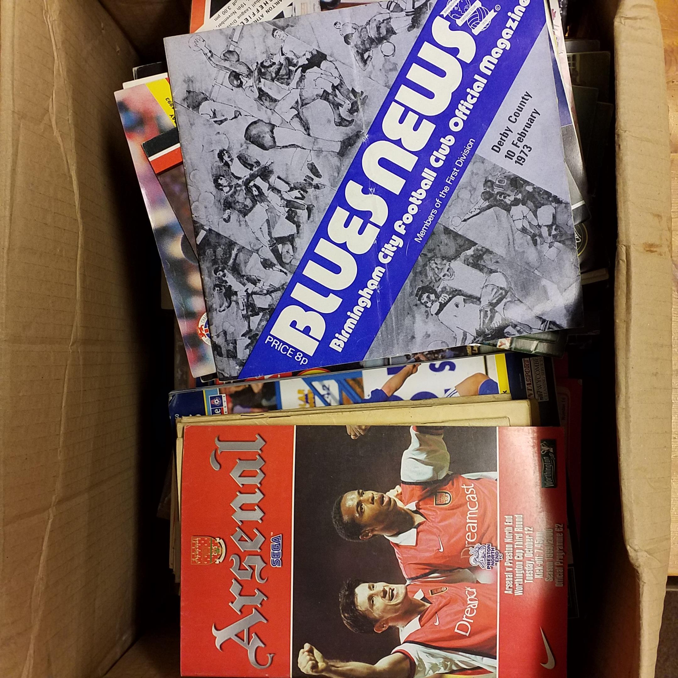 Lot 431 - Football & rugby programmes 1960's-90's