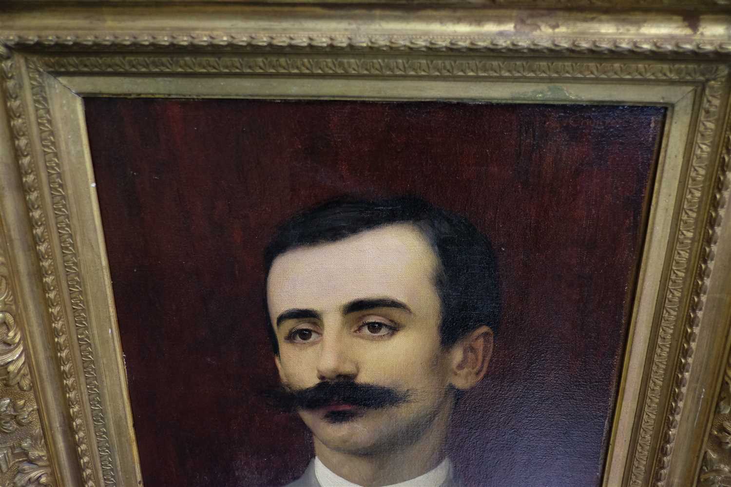 Lot 273 - Courtois (Gustave, 1853-1923). Portrait of a