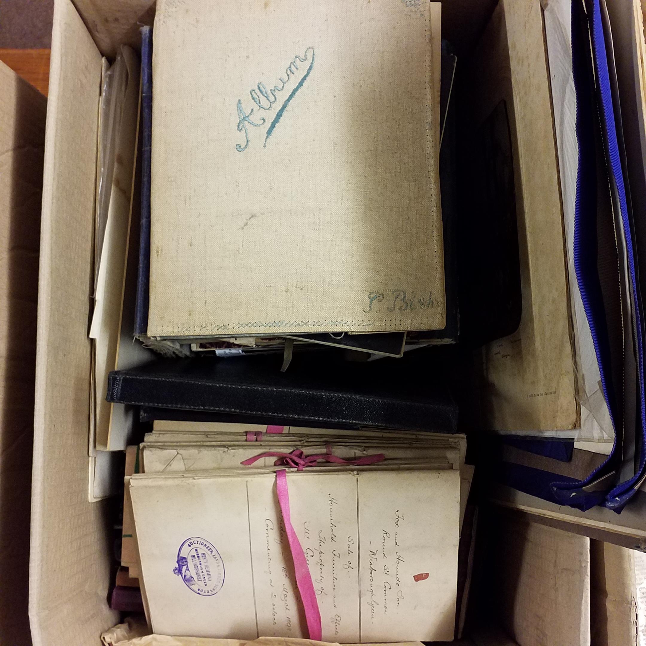 Lot 251 - Miscellaneous Ephemera.