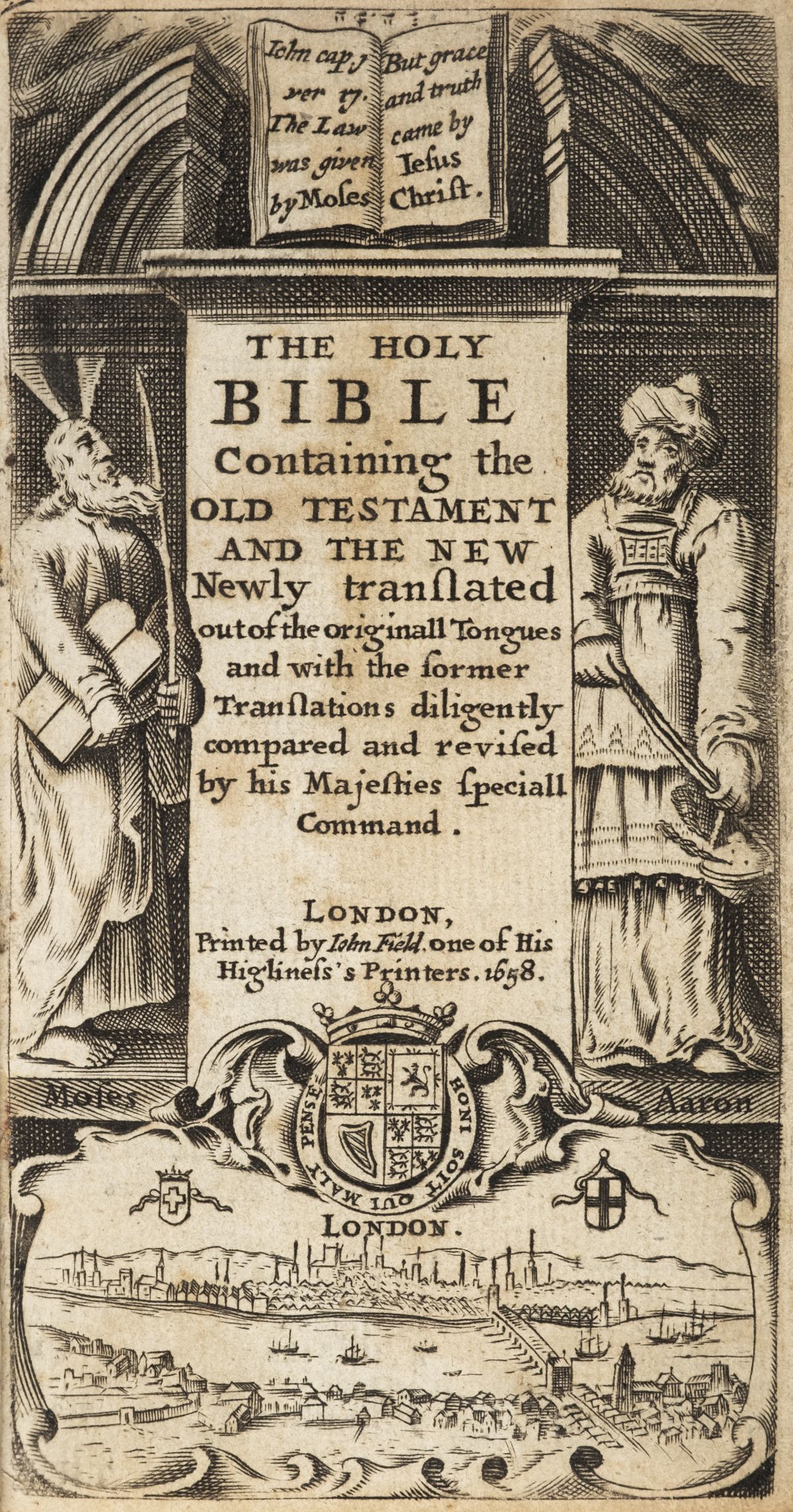 Lot 254 - Bible [English]. The Holy Bible Containing