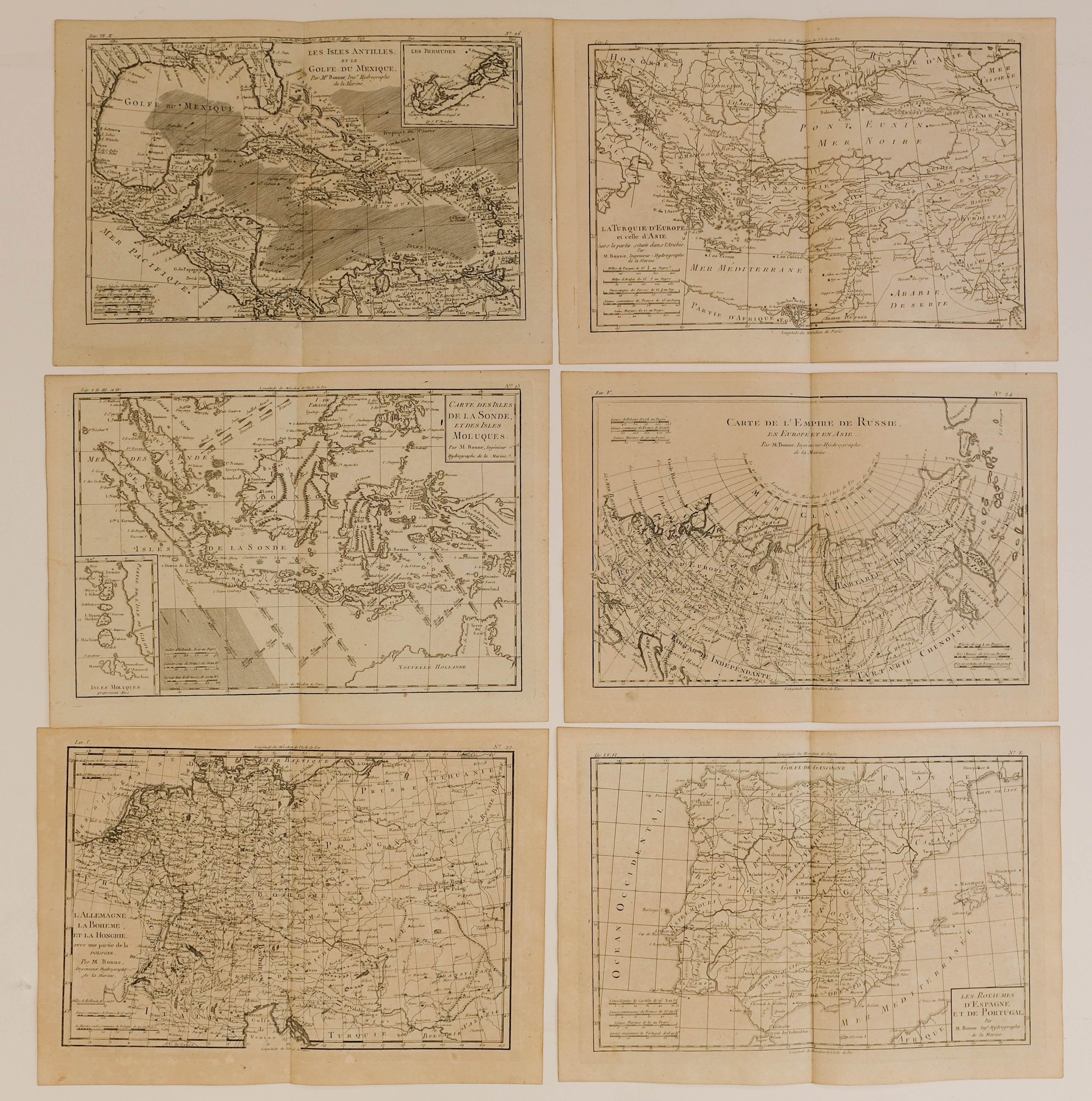 Lot 24 - Foreign Maps. A mixed collection, 18th