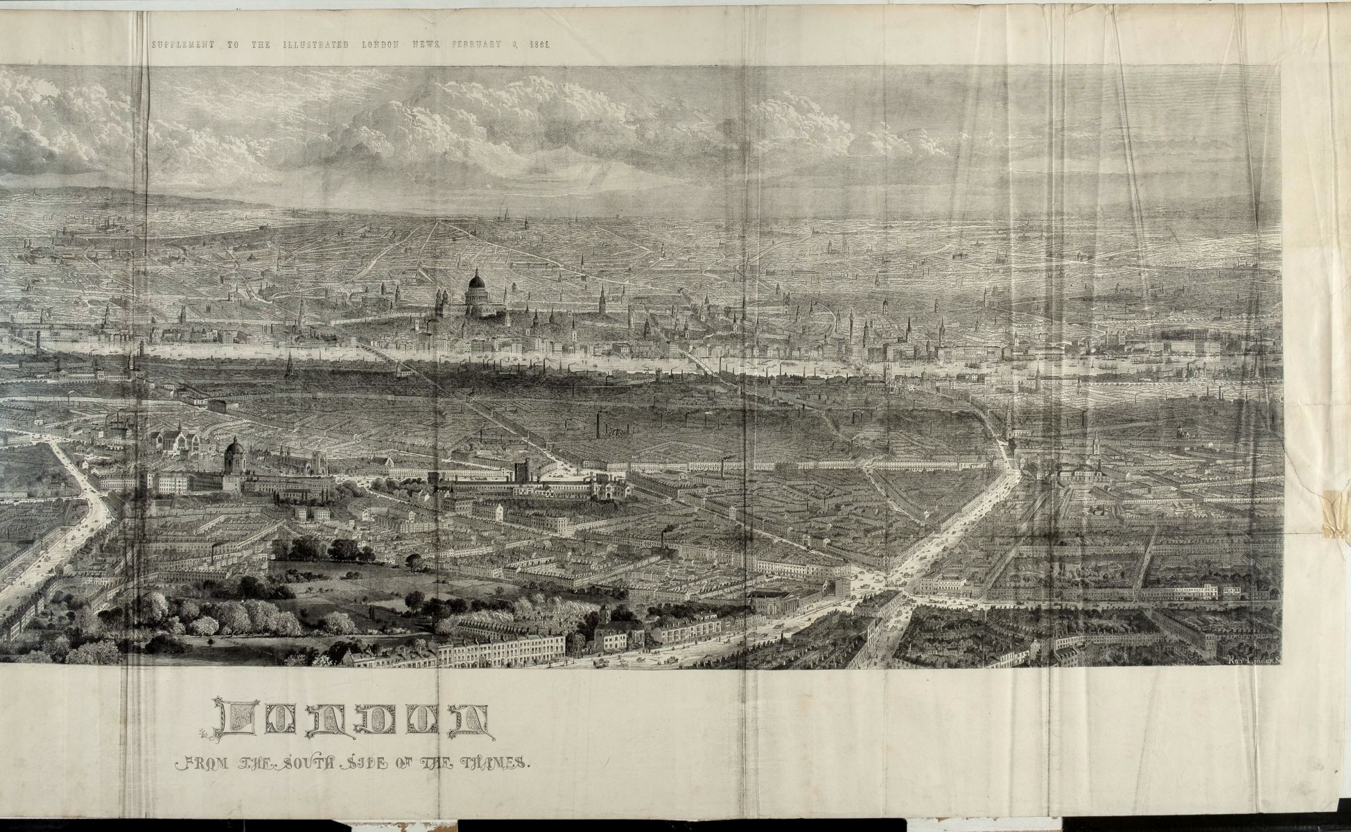 Lot 80 - London. Illustrated London News, 1861,