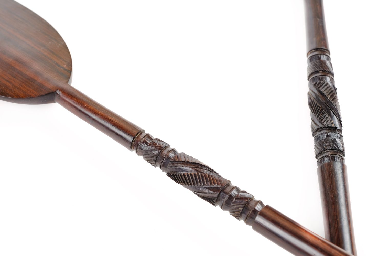 Lot 117 - Tribal club. A South Sea Islands hardwood