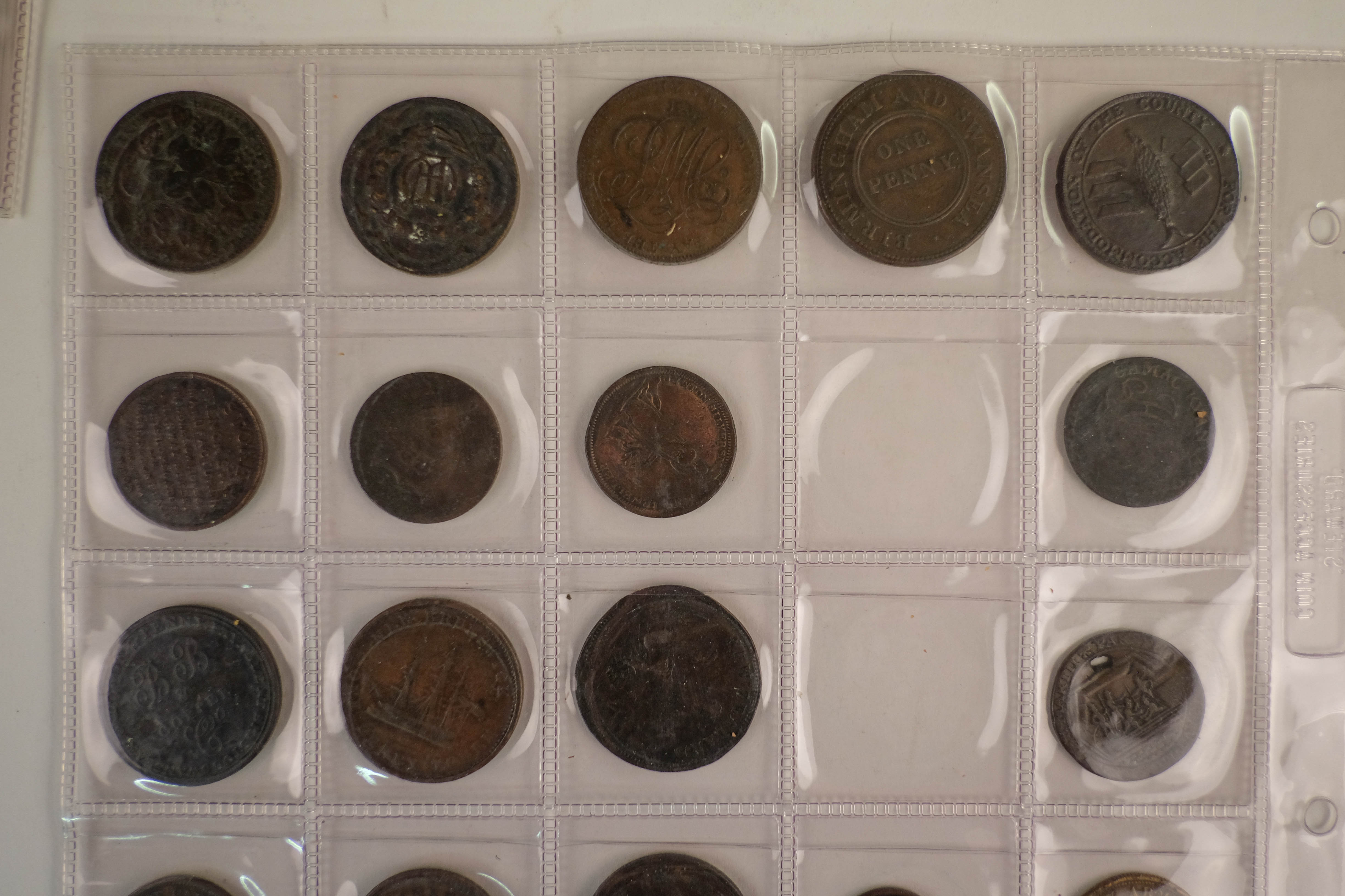 Lot 54 - Coins & Tokens. A large collection of