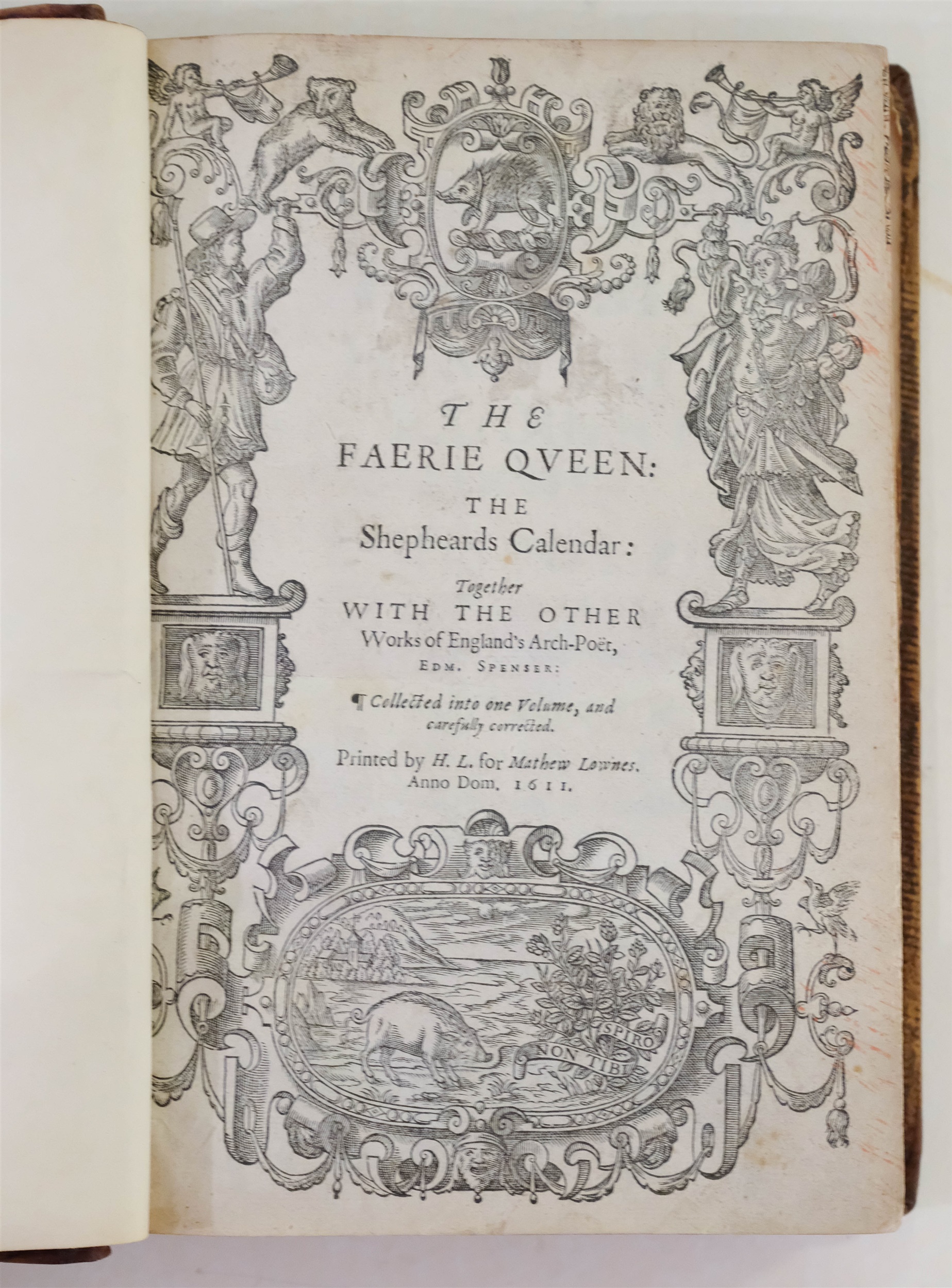 Lot 208 - Spenser (Edmund). The Faerie Queen: The