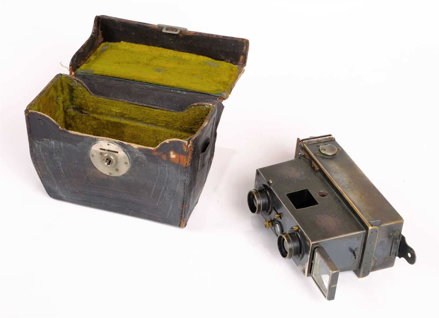 Lot 313 - Jules Richard Verascope No 2 stereo camera,