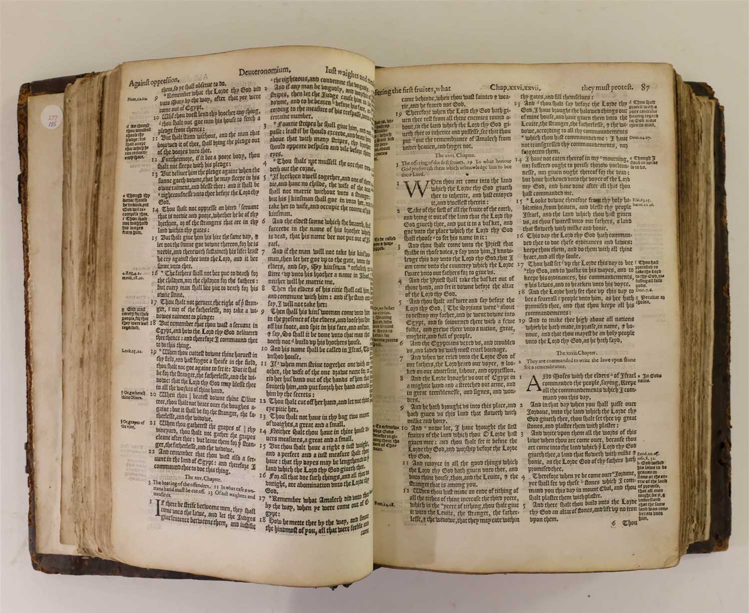 Lot 233 - Bible [English]. [The Holy Bible, London: