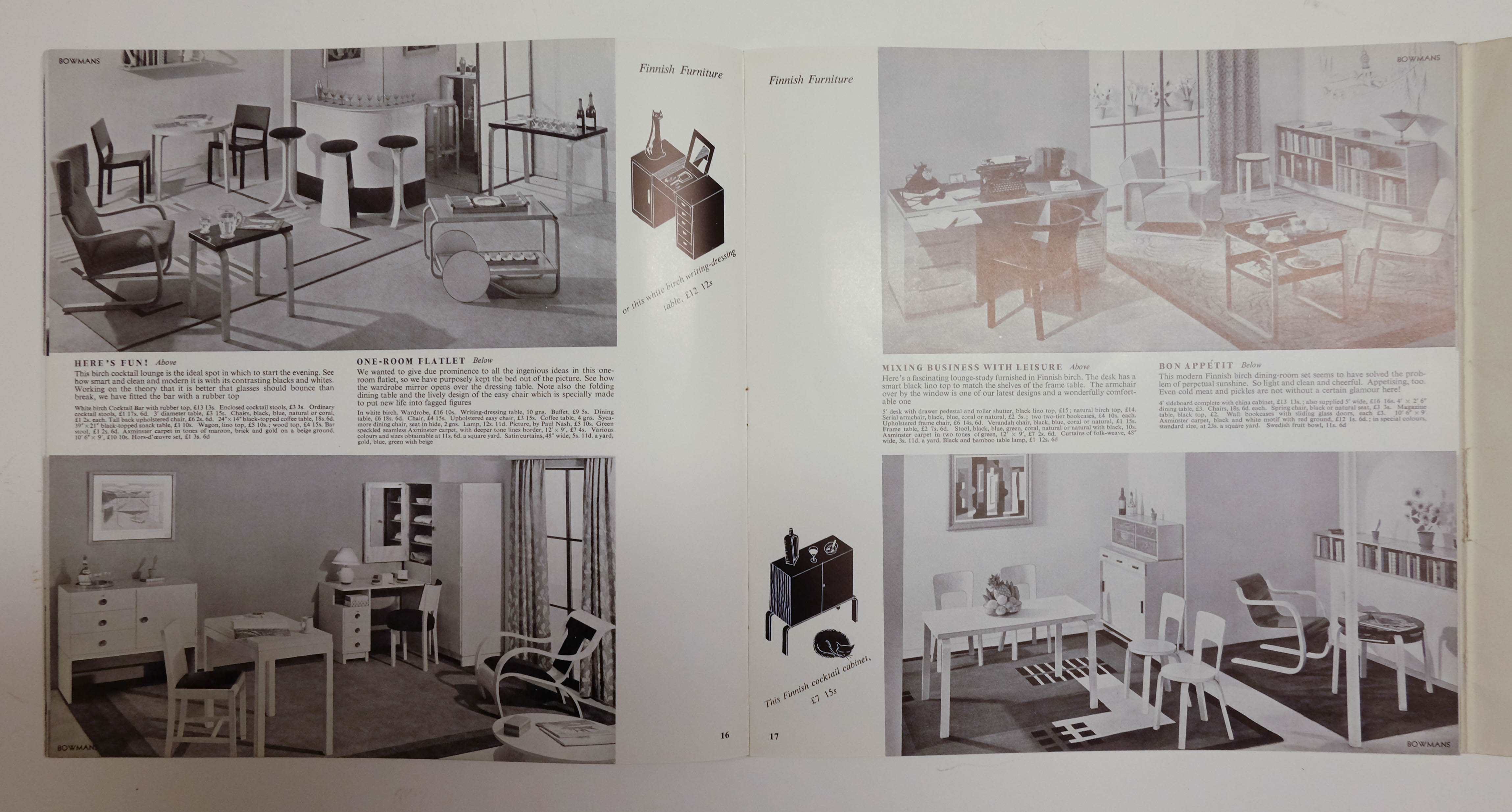 Freedman (Barnett). Bowman's Furniture, Ring up the Curtain, circa ...