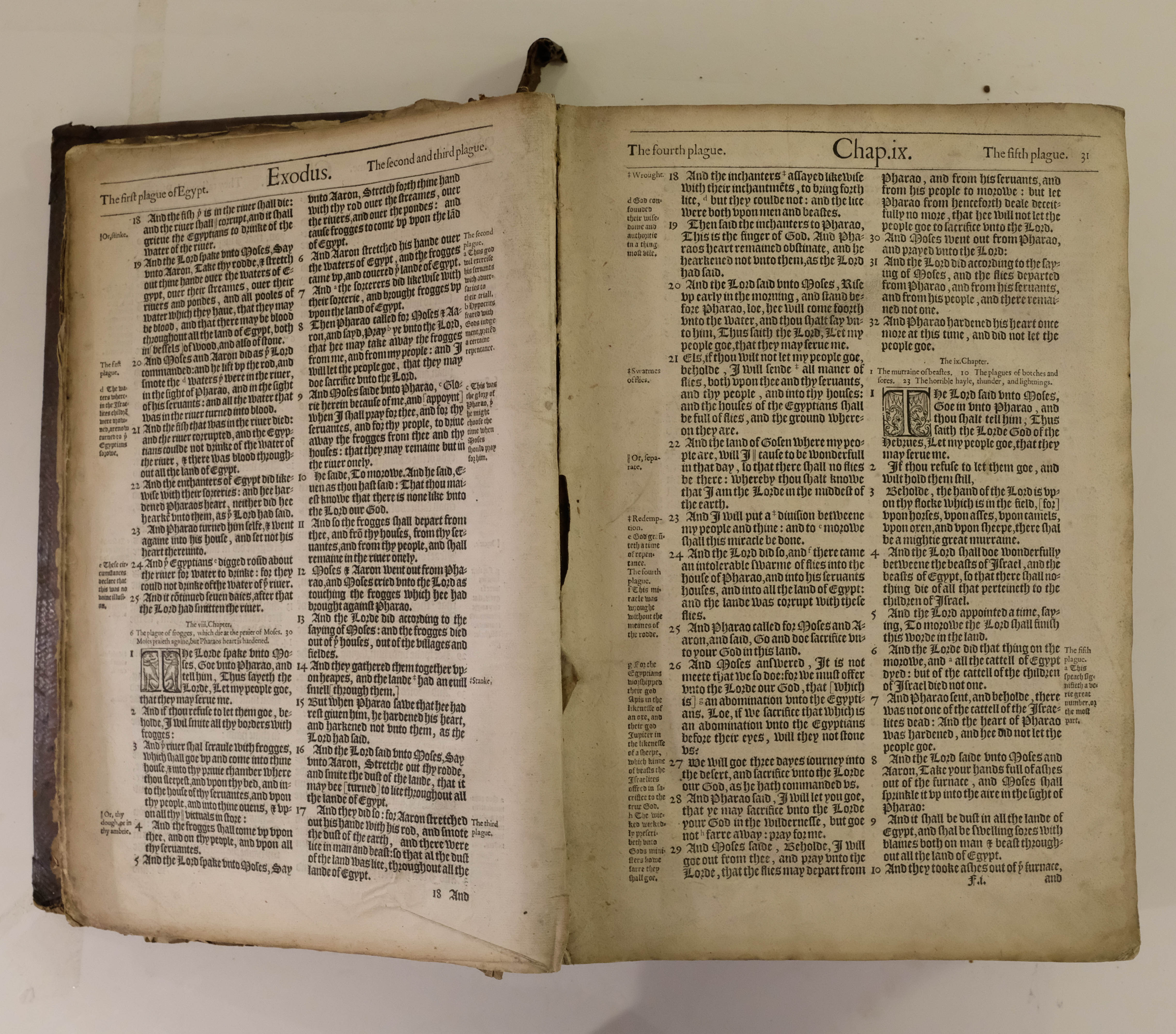 Lot 234 - Bible [English]. [The Holy Byble, conteining