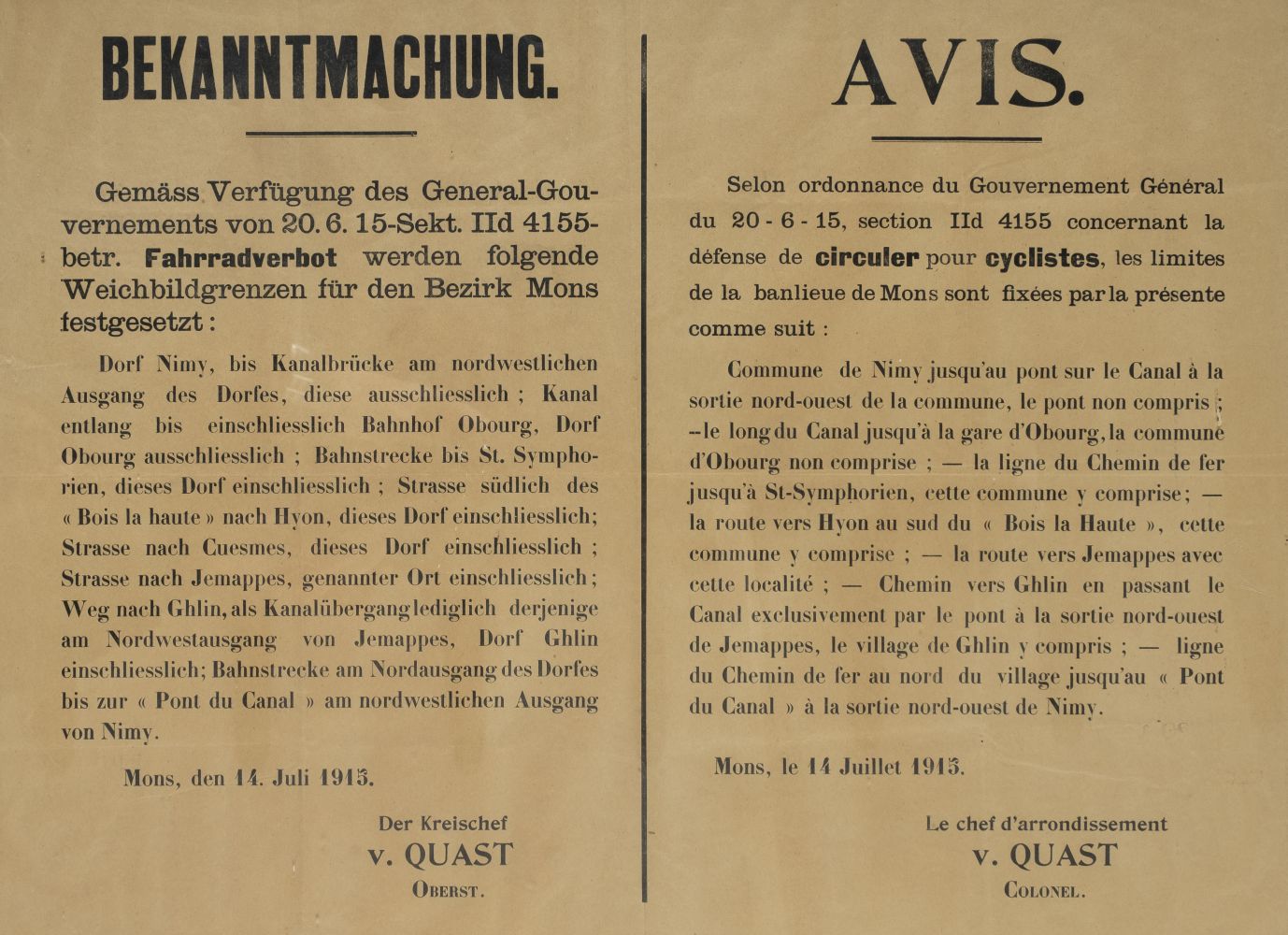 Lot 419 - WWI Posters. A WWI "name and shame" poster