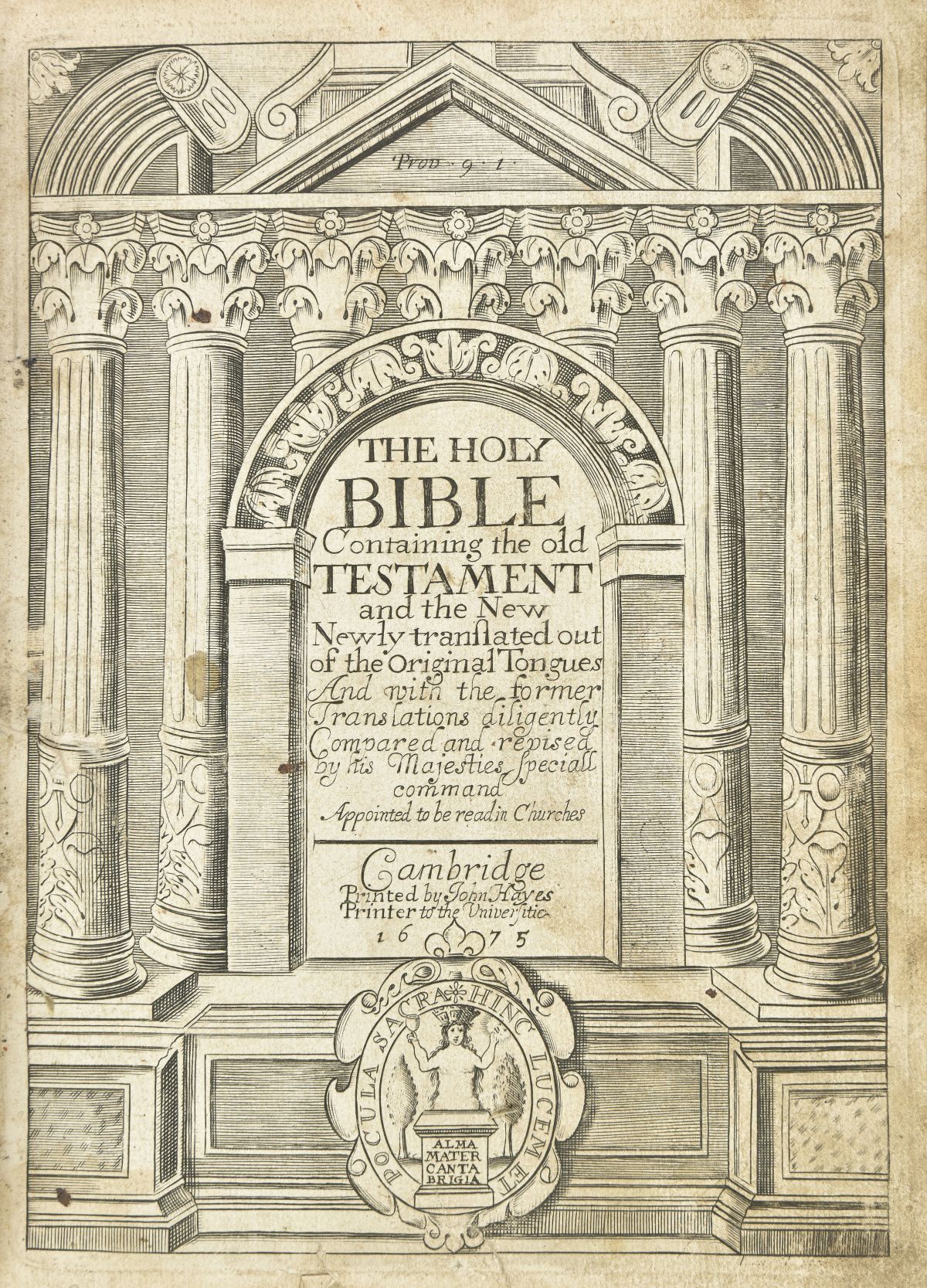 Lot 302 - Bible [English]. Holy Bible Containing the