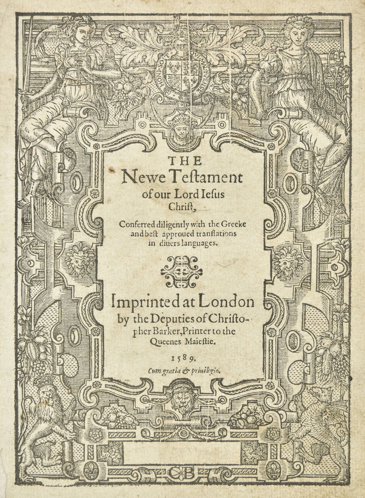 Lot 298 - Bible [English]. [The Bible..., London: