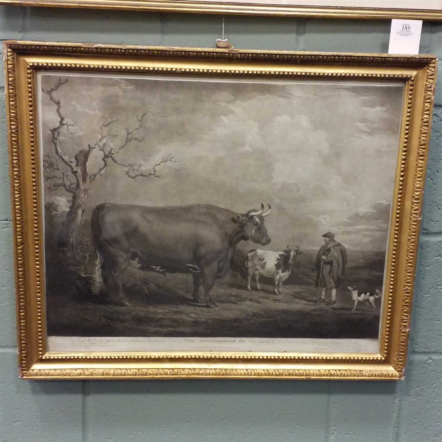 Lot 185 - Ward (James). The Spottiswoode Ox, 1804