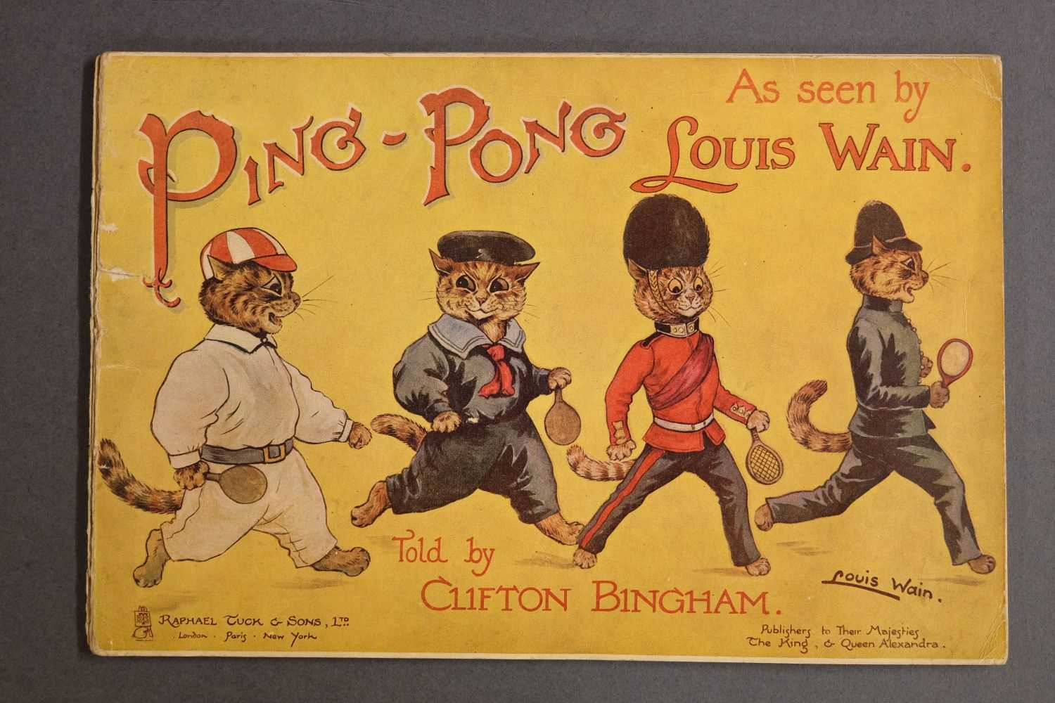 Lot 660 - Wain (Louis, illustrator). Ping-Pong, Told