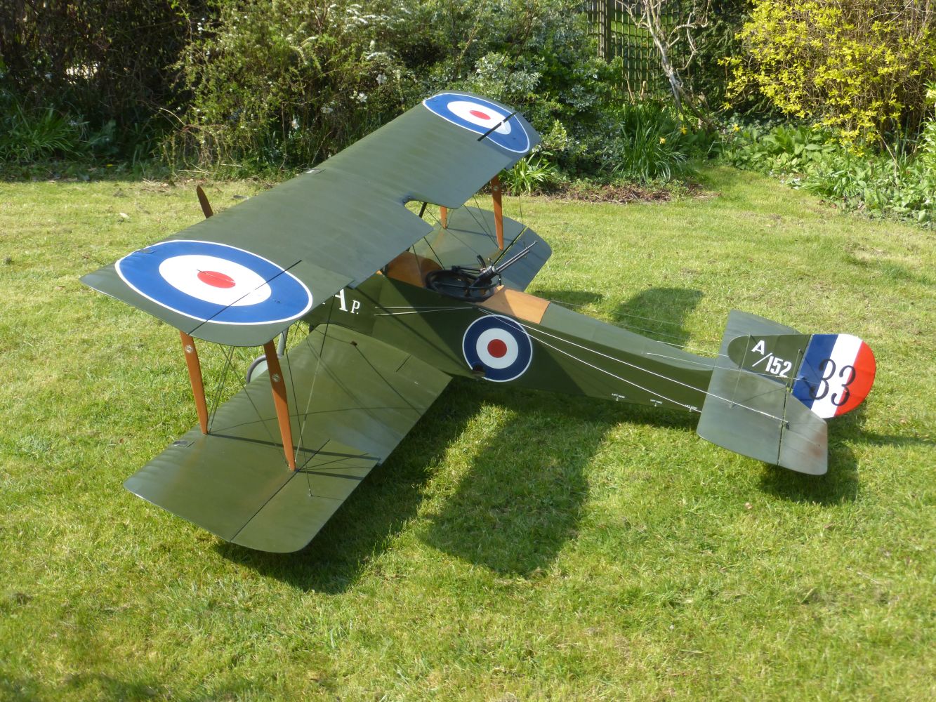 Lot 151 - Sopwith 1 1/2 Strutter. A fine quarter scale