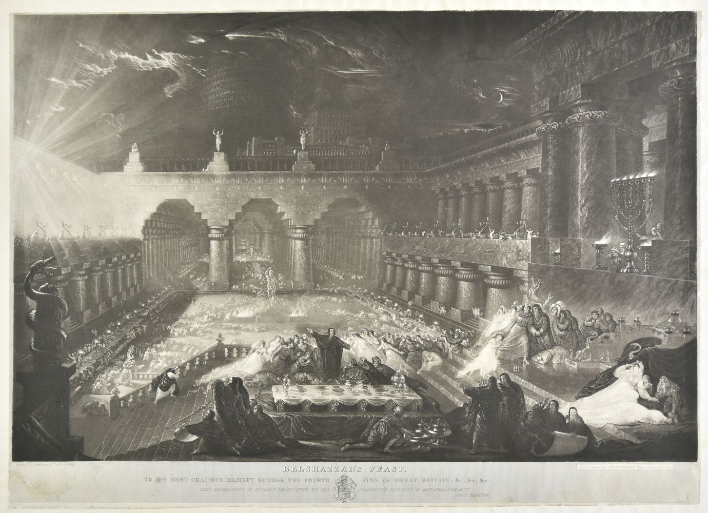 Lot 440 - Martin (John, 1789-1854) Belshazzar's Feast,