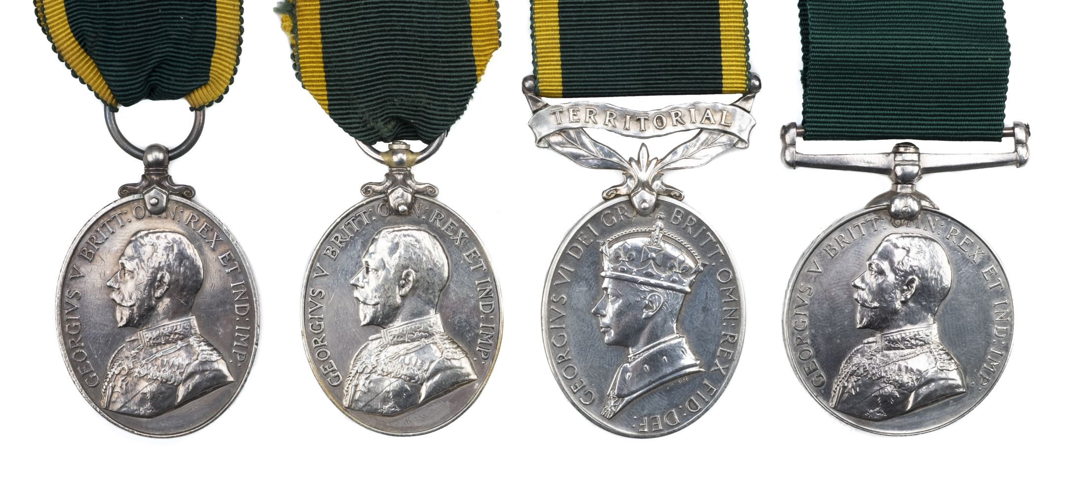 Lot 217 - Territorial Force Efficiency Medal.