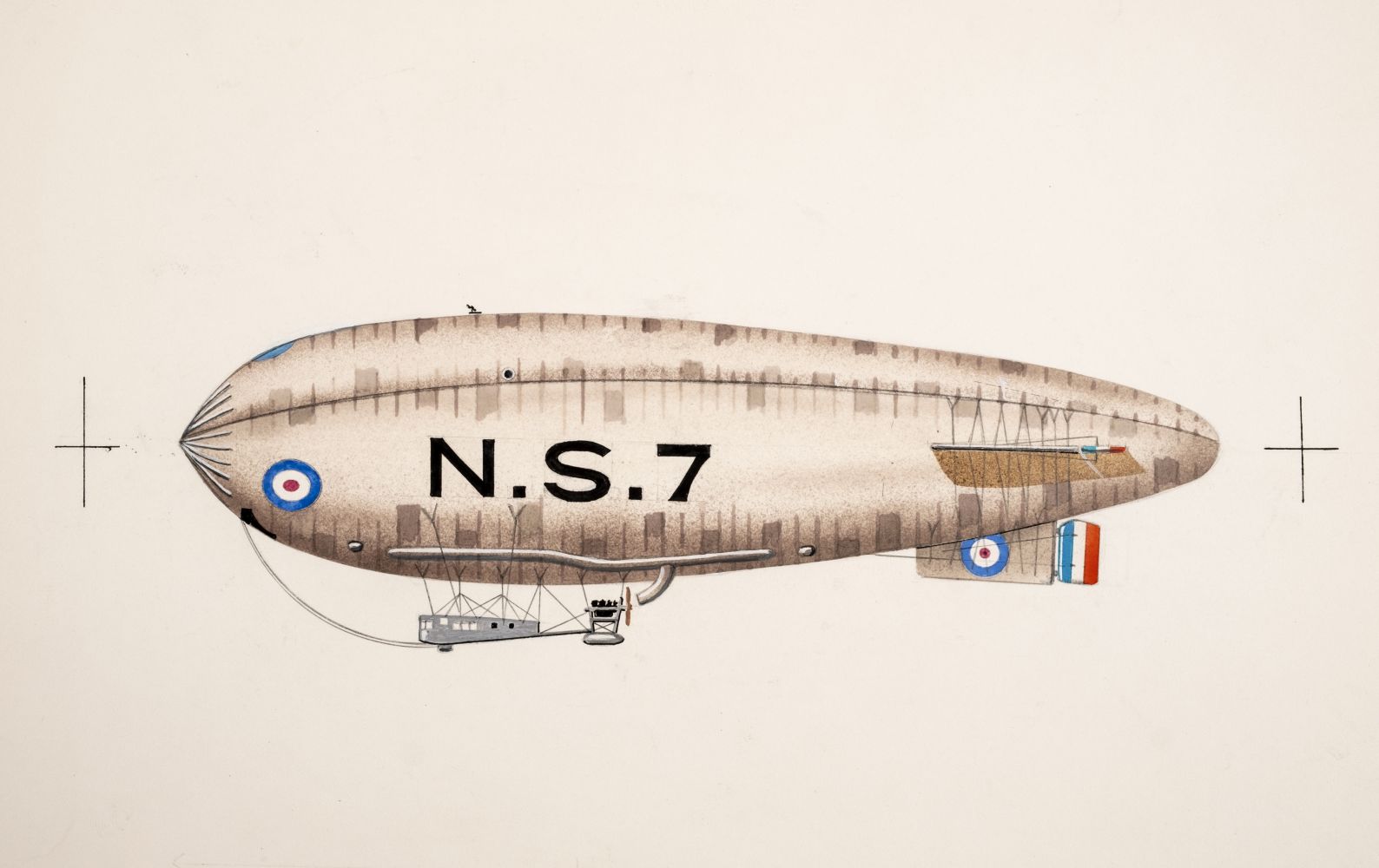 Lot 42 - Airships, Rigid & Non-Rigid Dirigibles,