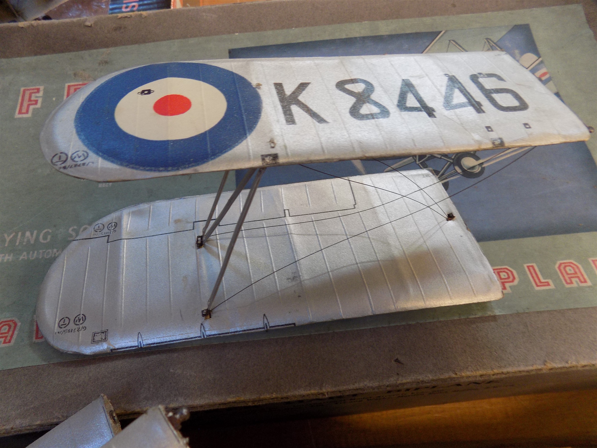 Lot 94 - Frog Hawker Hart Flying Scale Model, circa