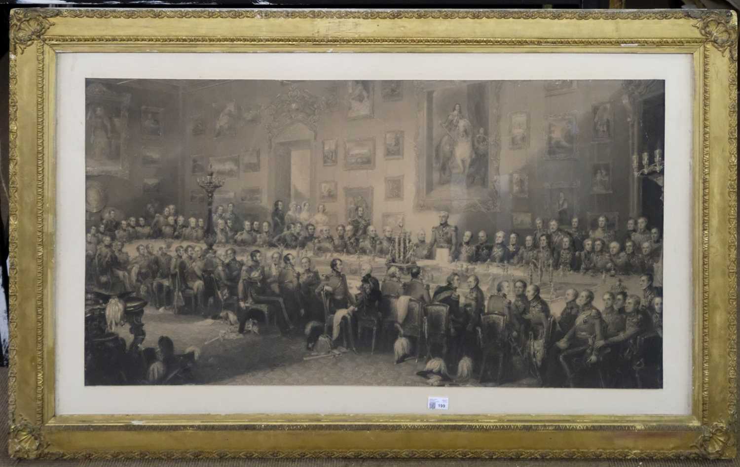 Lot 199 - Duke of Wellington. The Waterloo Banquet at