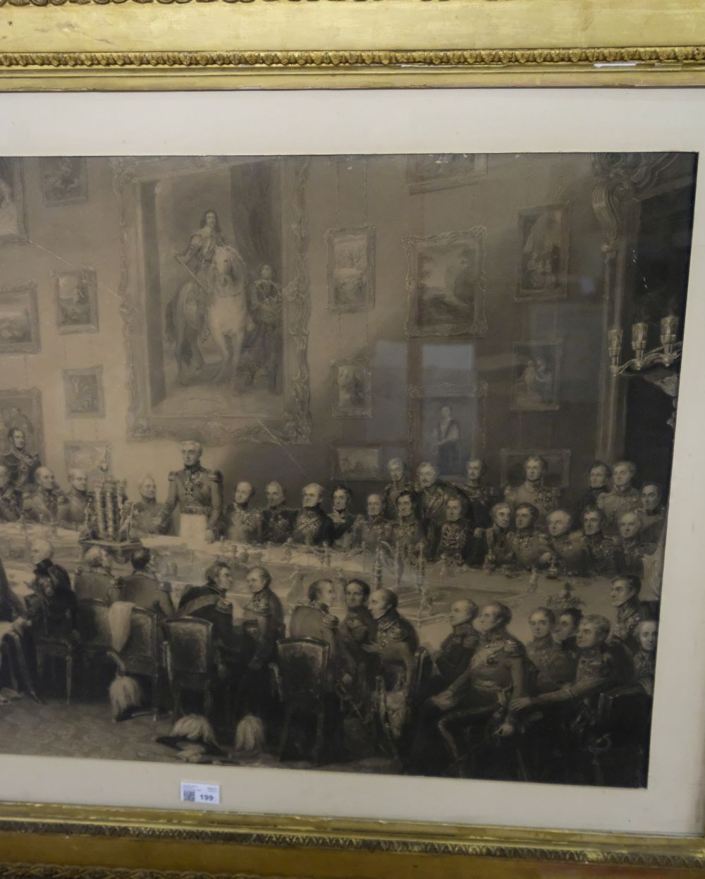 Lot 199 - Duke of Wellington. The Waterloo Banquet at