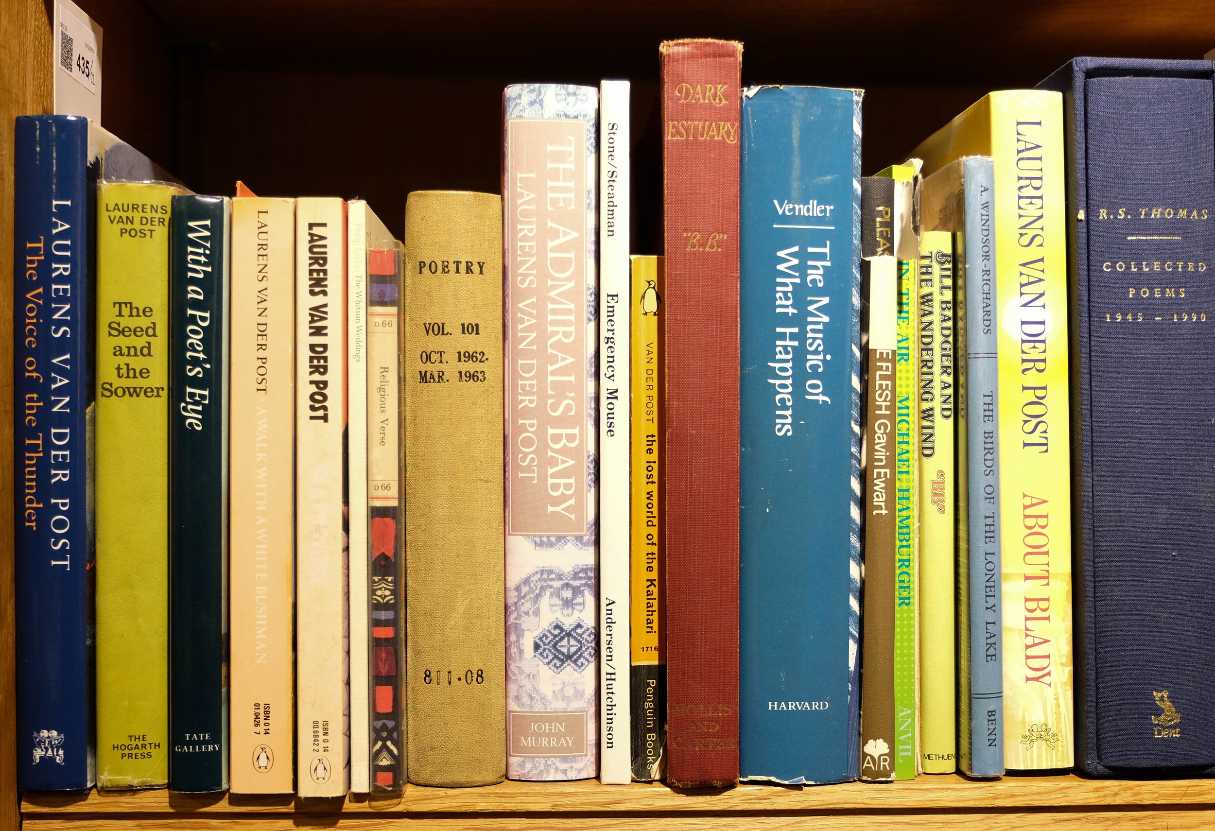 Lot 435 - Thomas (R.S.) Collected Poems 1945-1990,