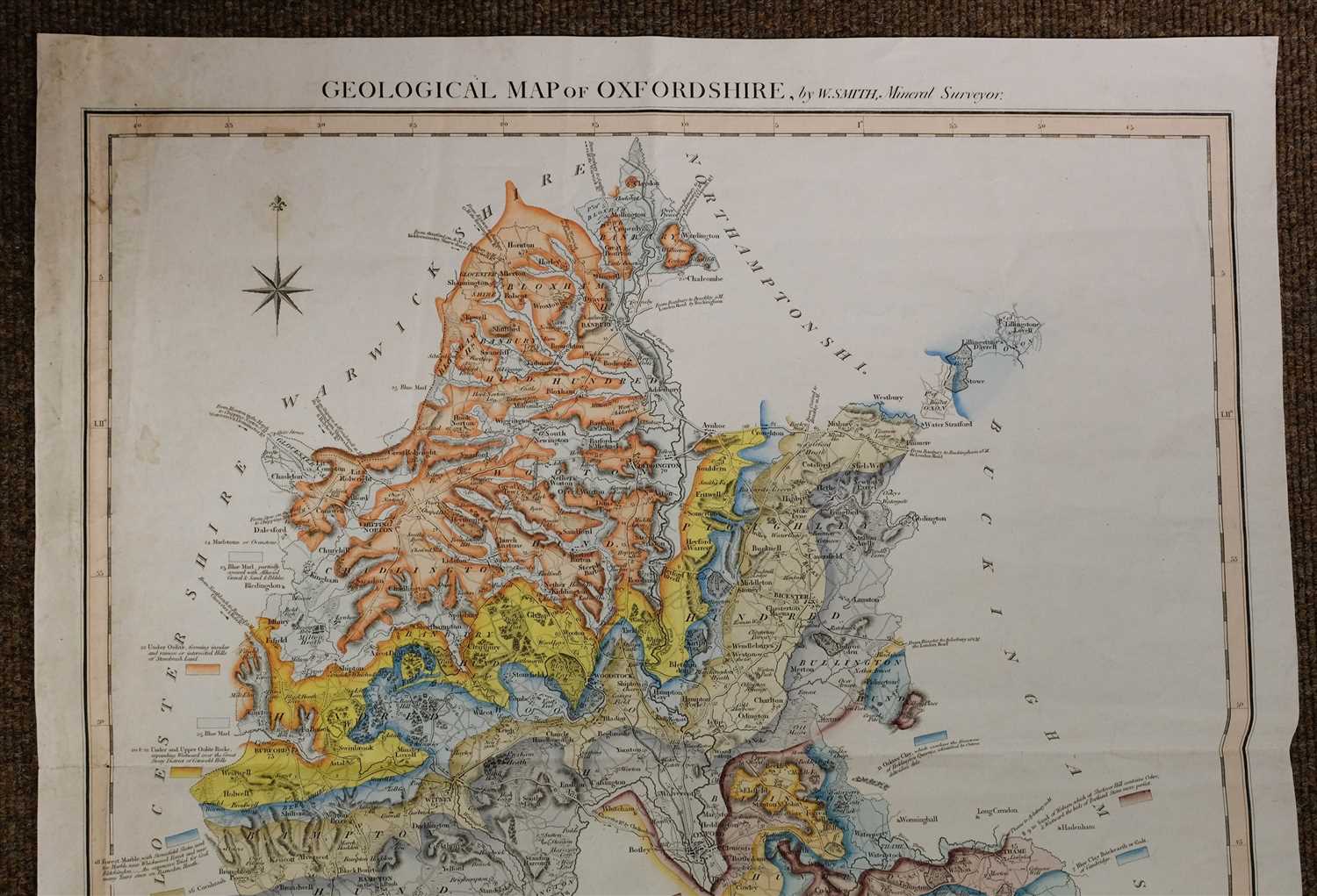 Lot 77 - Smith (William). Geological Map of