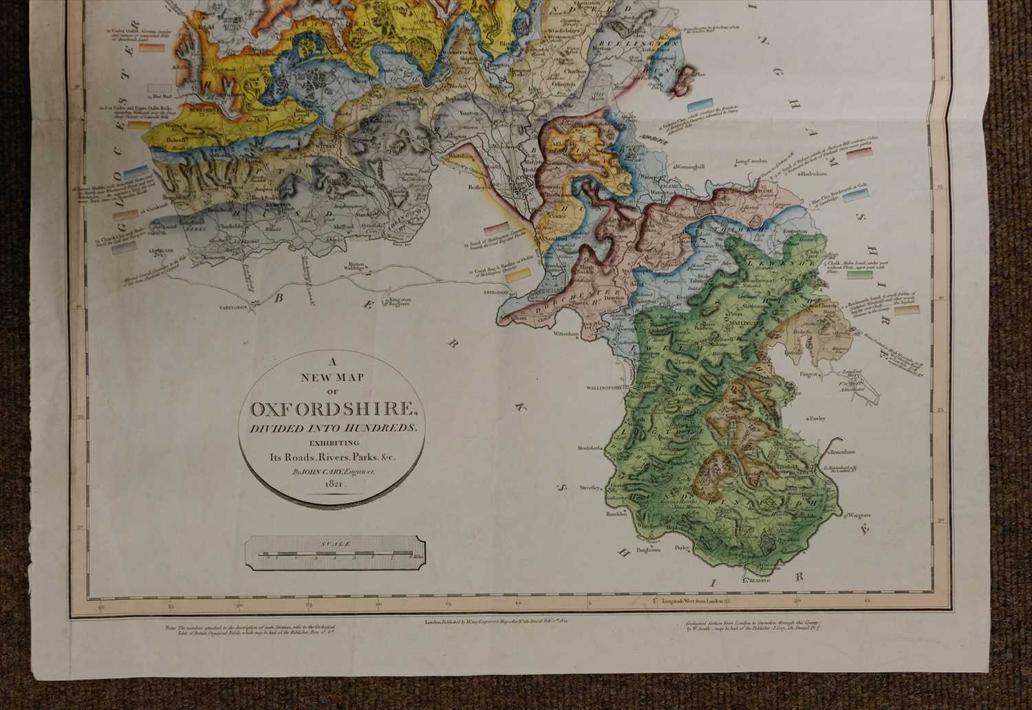 Lot 77 - Smith (William). Geological Map of