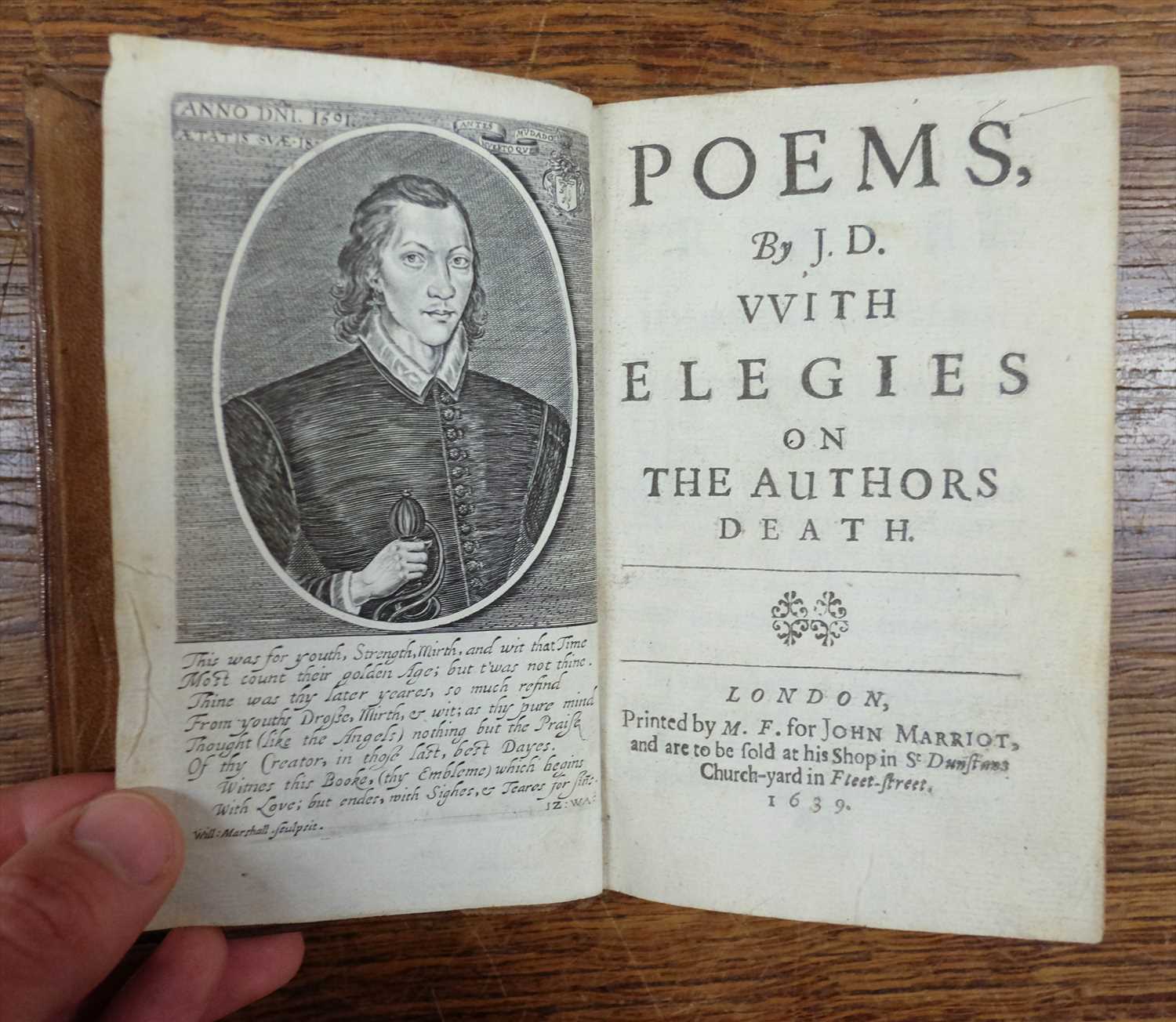 Lot 233 - Donne (John). Poems, 3rd edition, 1639