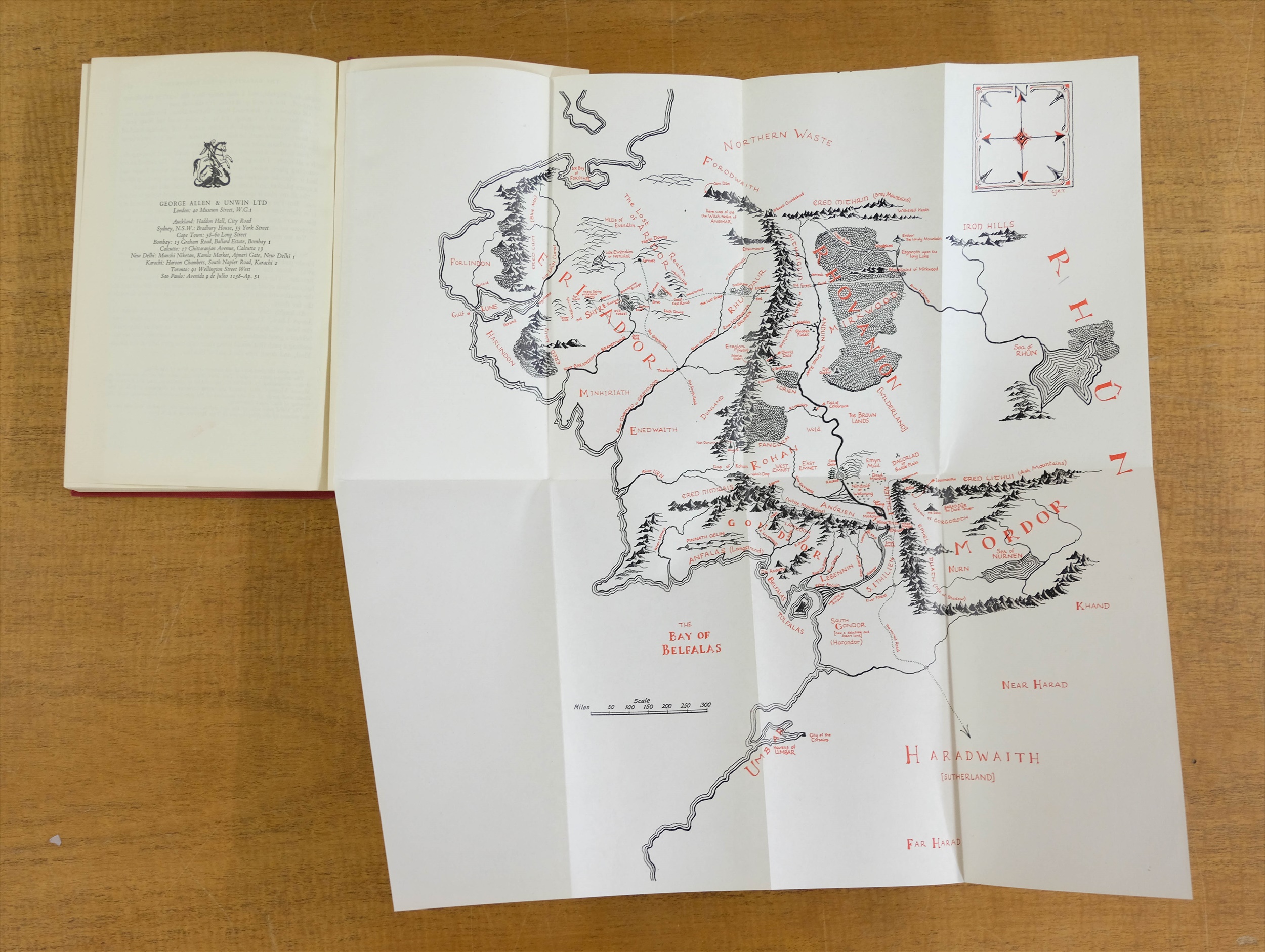 Lot 874 - Tolkien (J.R.R.). The Fellowship of the Ring,