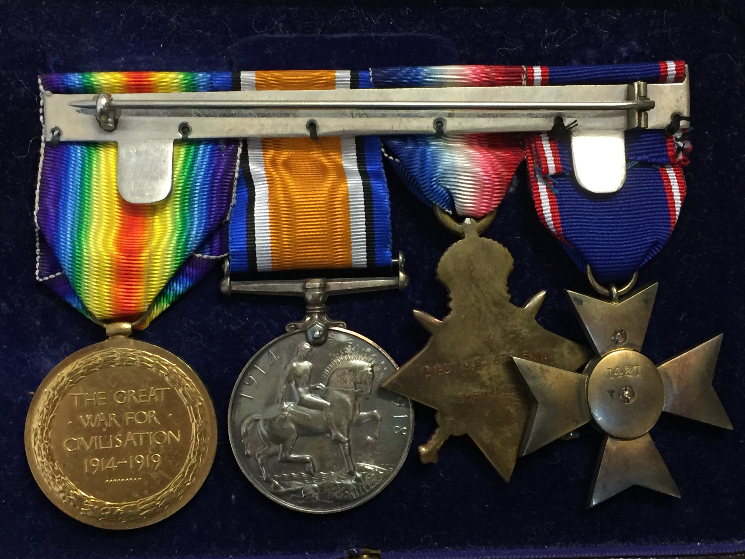 Lot 65 - Royal Victorian Order. A group of medals