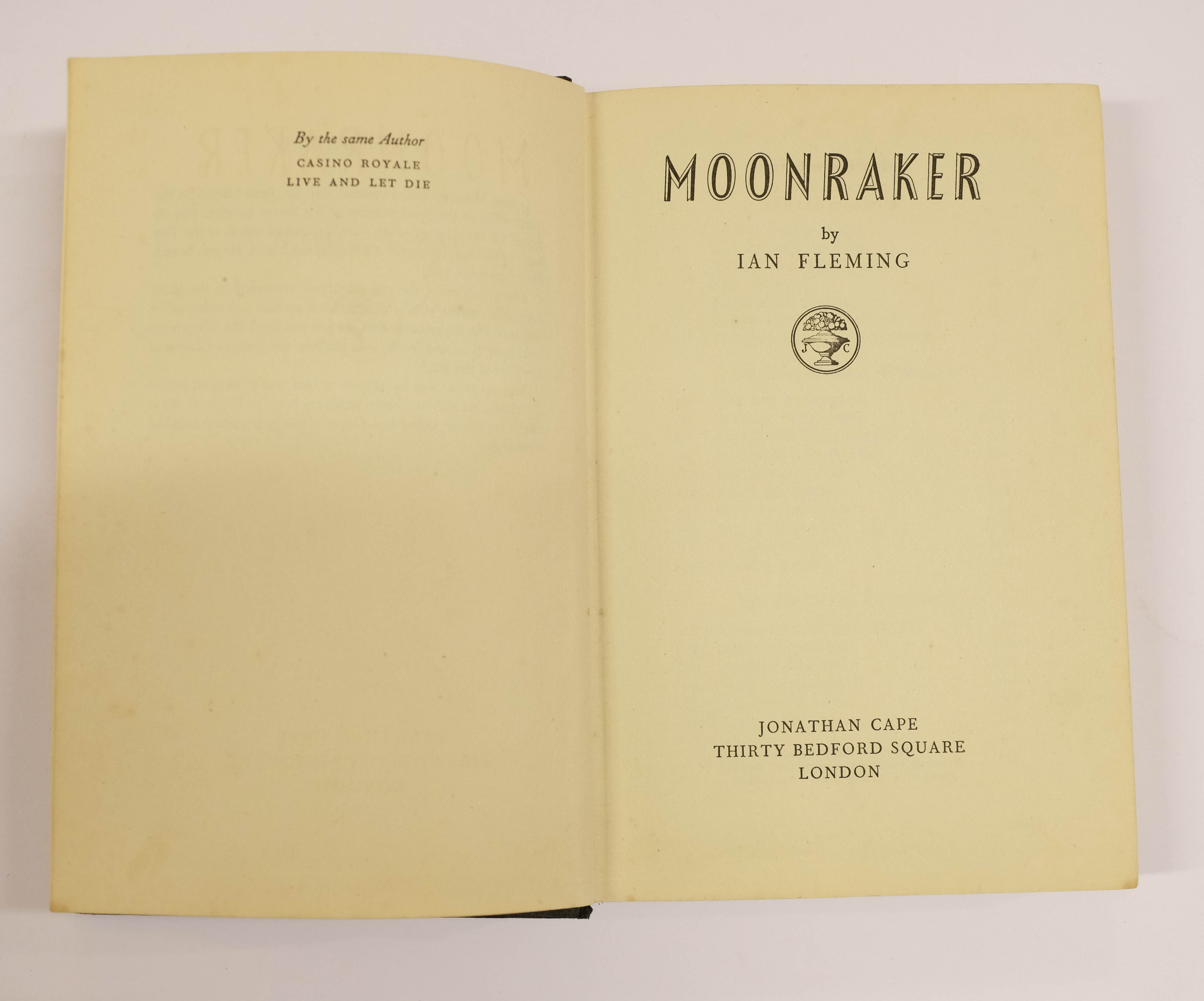 Lot 550 - Fleming (Ian). Moonraker, 1st edition, 1955