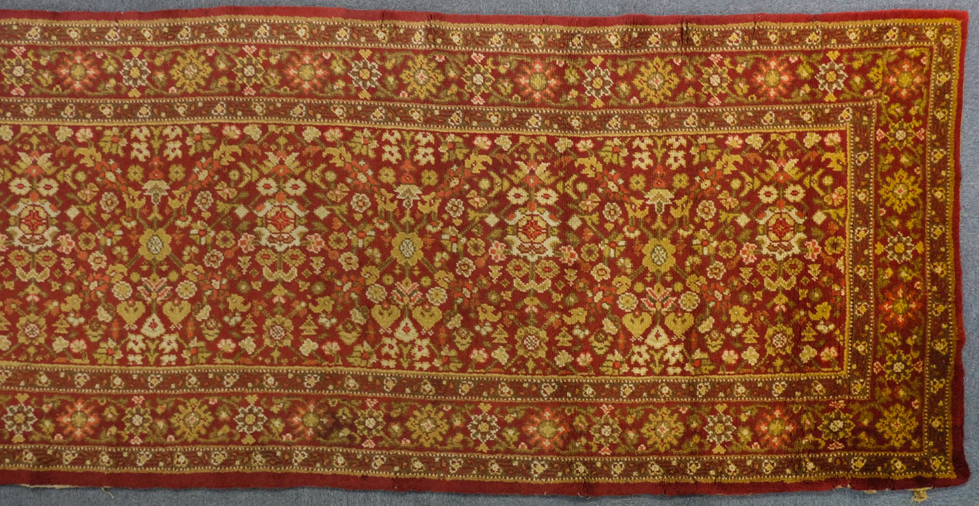 Lot 178 - Carpets. Three matching English runners,