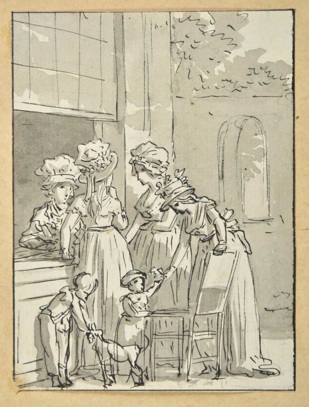 Lot 295 - Andriessen (Anthonie, 1746-1813). Ladies