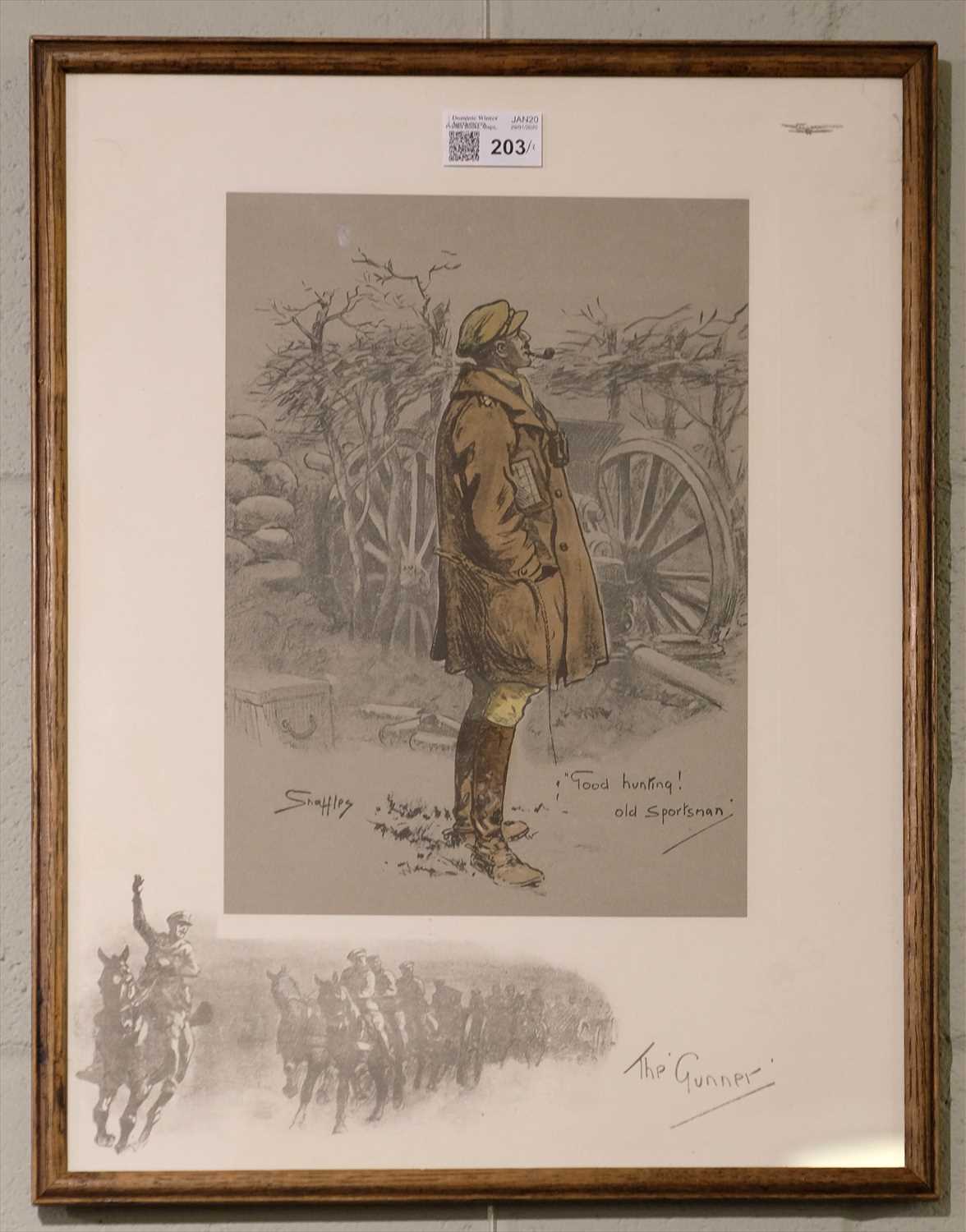 Lot 203 - Payne (Charles Johnson, 'Snaffles'). The