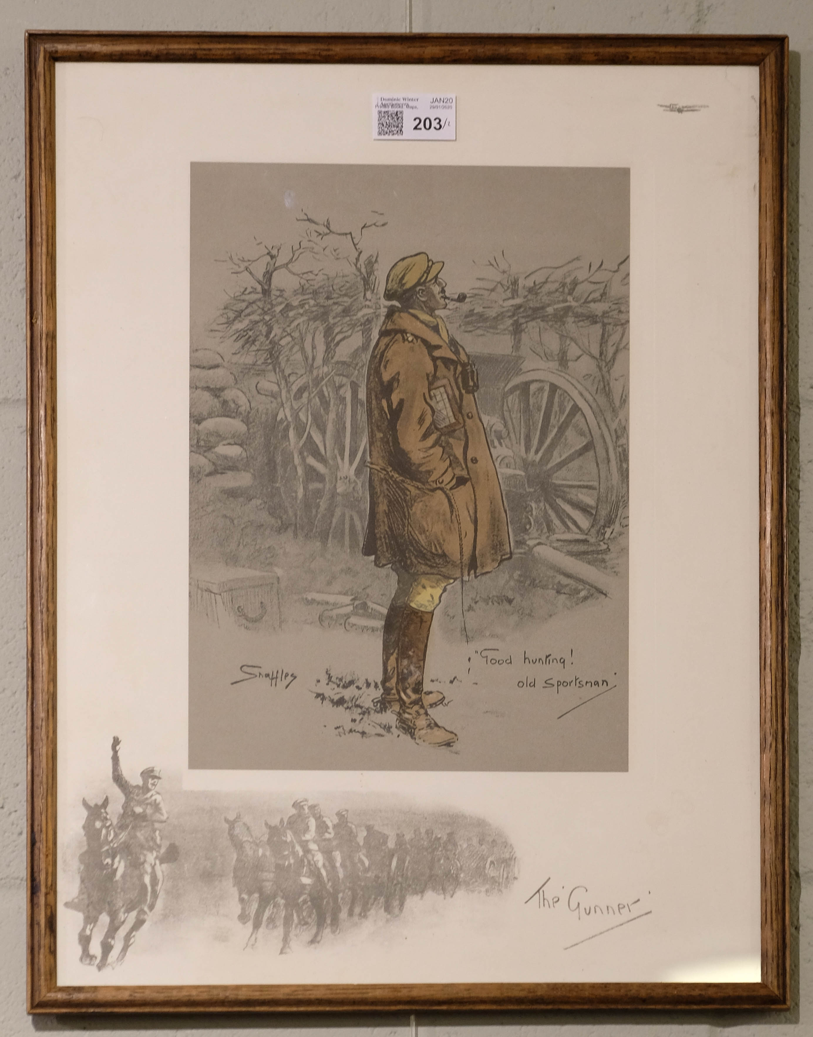 Lot 203 - Payne (Charles Johnson, 'Snaffles'). The