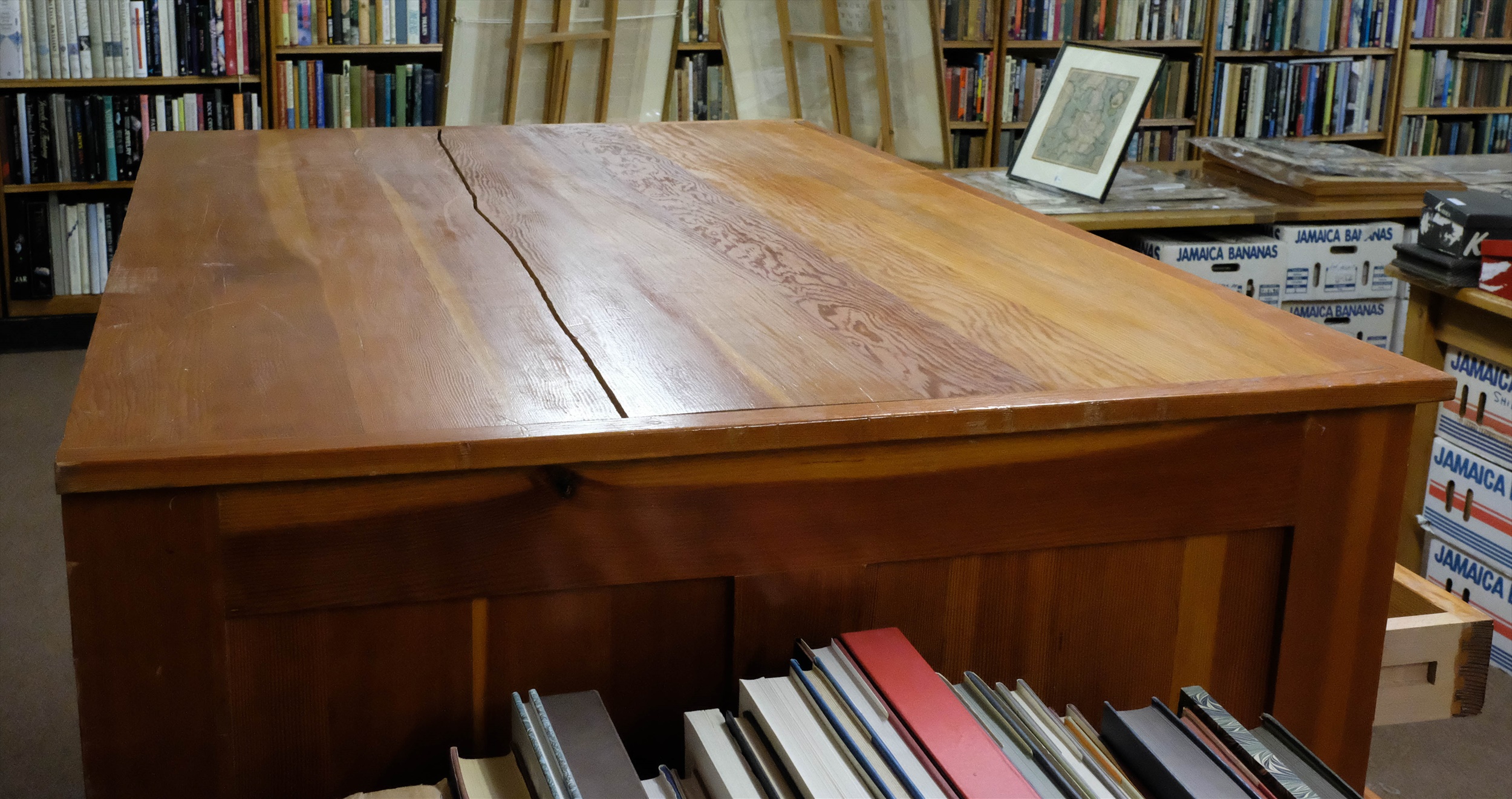 Lot 422 - Plan chest. Modern twelve drawer plan chest,