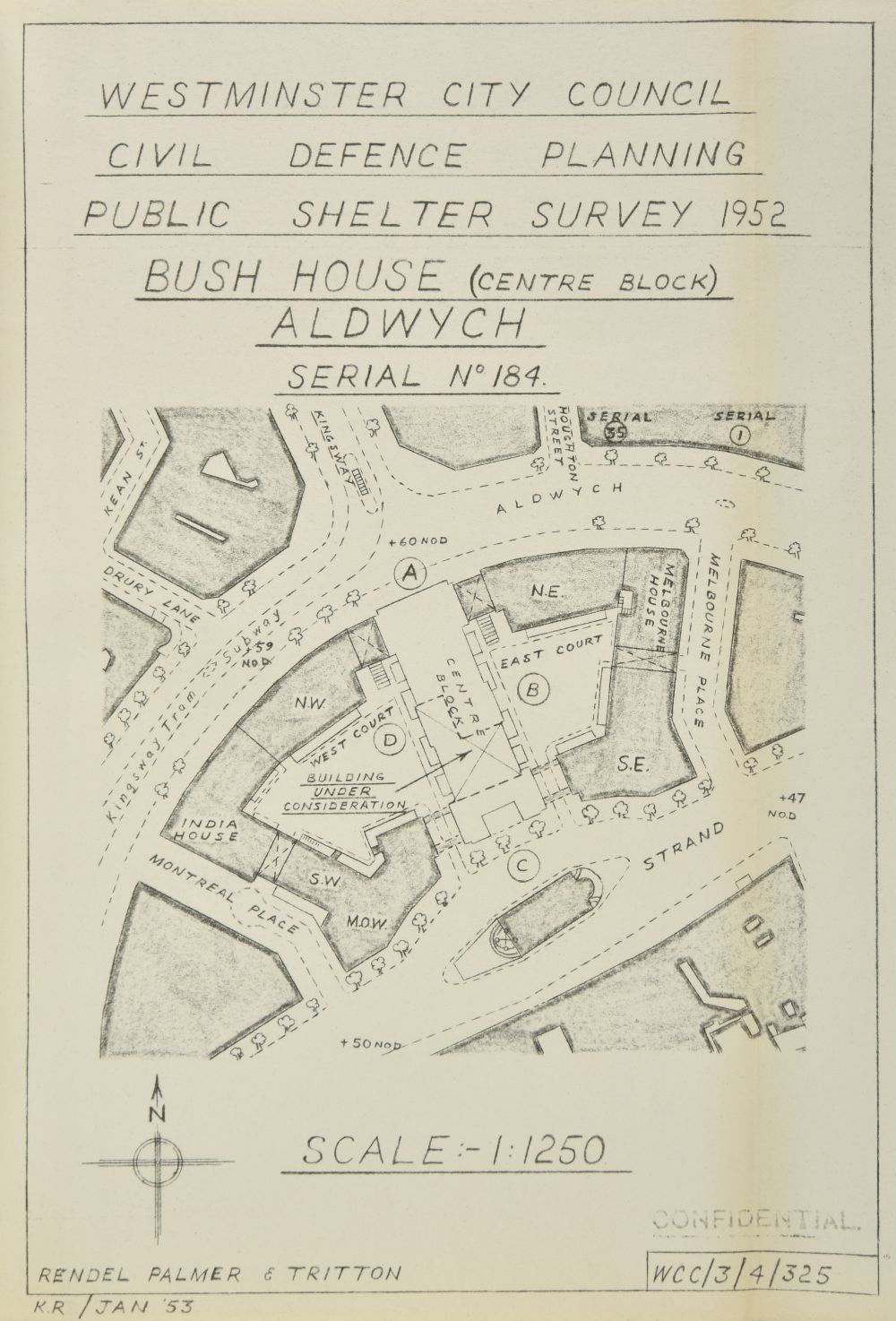 Lot 227 - London: Civil Defence Planning.