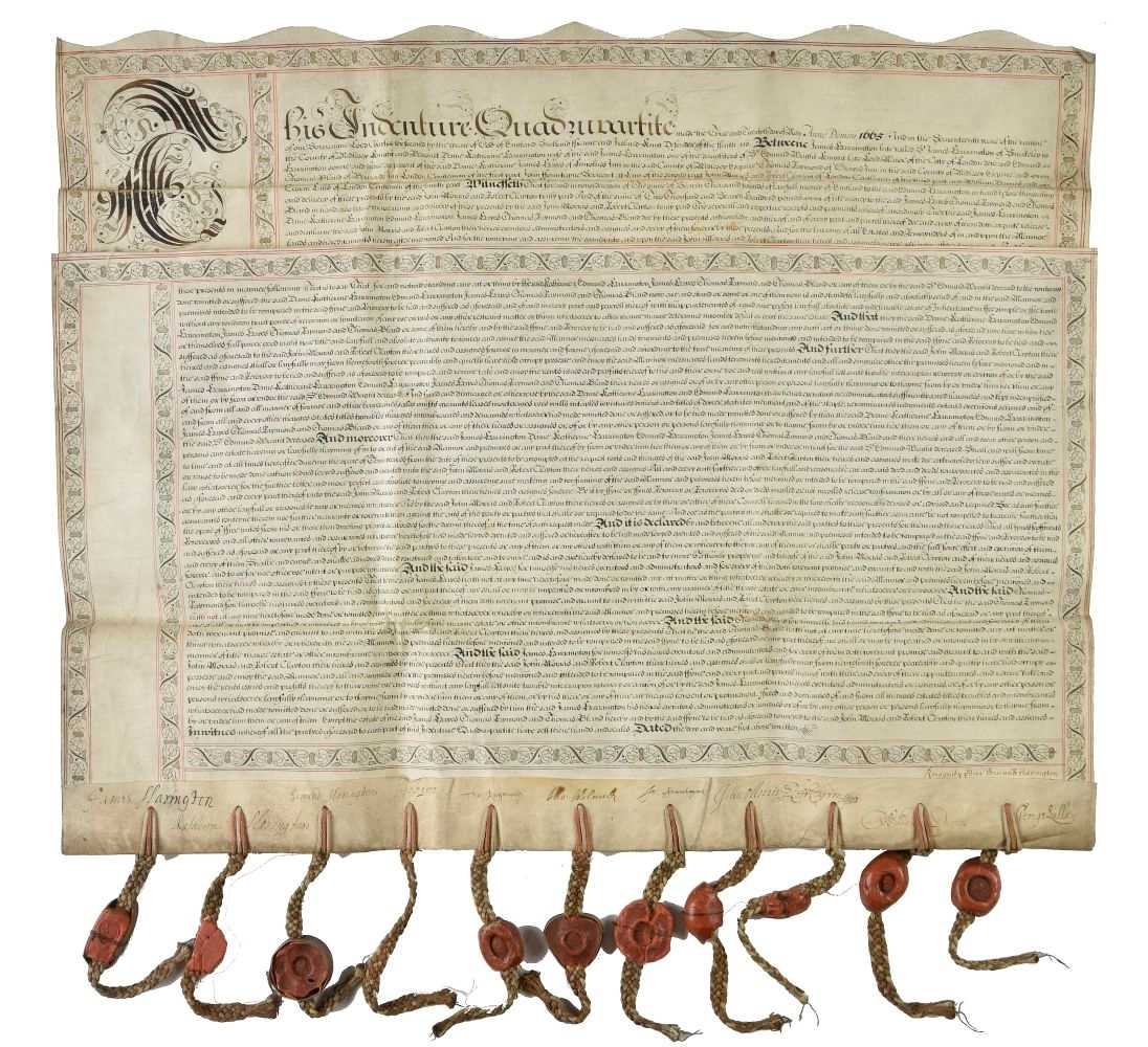 Lot 230 - Middlesex: Swakeleys. A manuscript