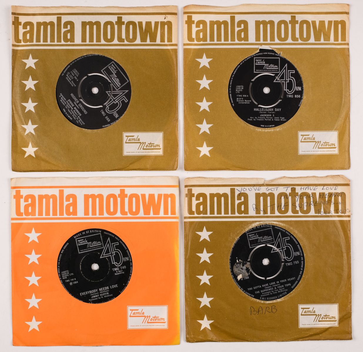 Lot 441 - Tamla Motown. Collection of Tamla Motown