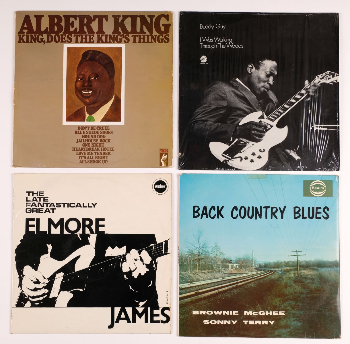 Lot 425 - Blues. Collection of 24 rare blues LPs,