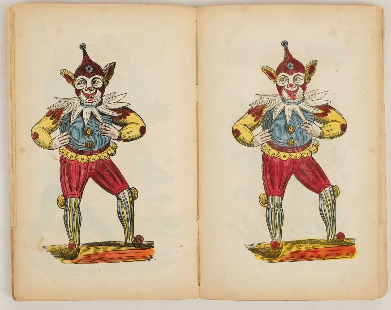 Lot 440 - Blow Book. Early magic flip book, probably